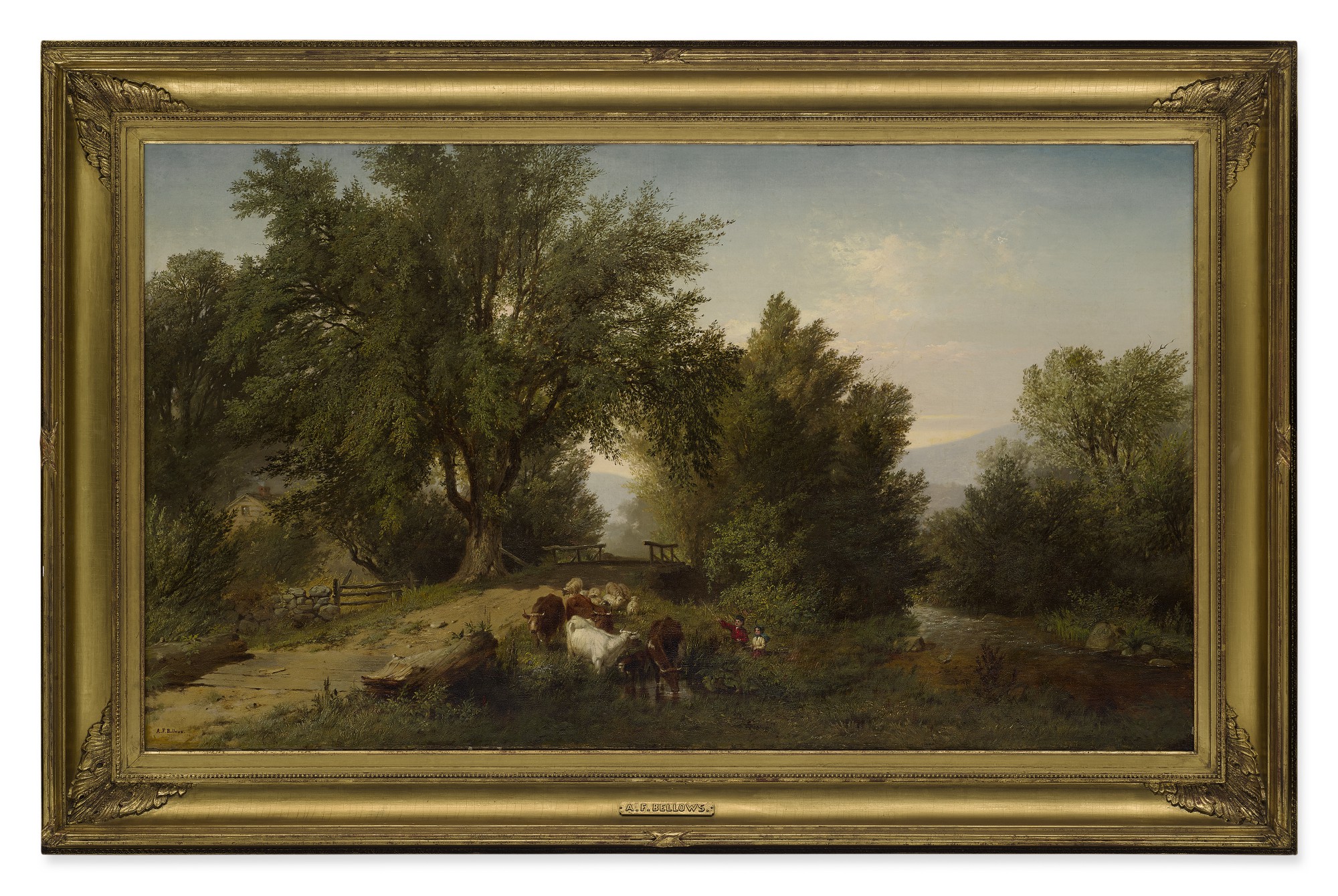 ALBERT FITCH BELLOWS | DOWN TO THE BROOK | All That Is Glorious Around ...
