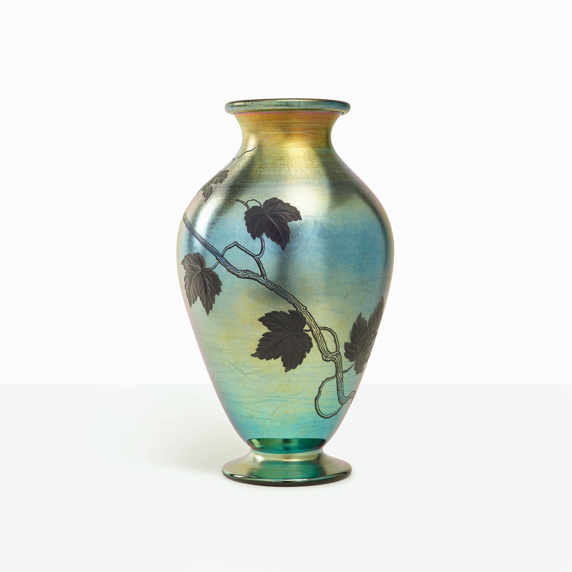TIFFANY STUDIOS | "LEAF AND VINE" VASE | Design | 2020 | Sotheby's