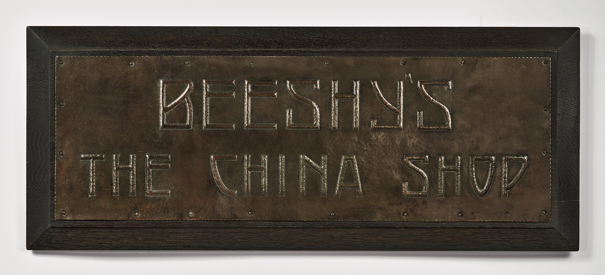 THE ROYCROFTERS | TRADE SIGN | Important Design | 20th Century Design ...