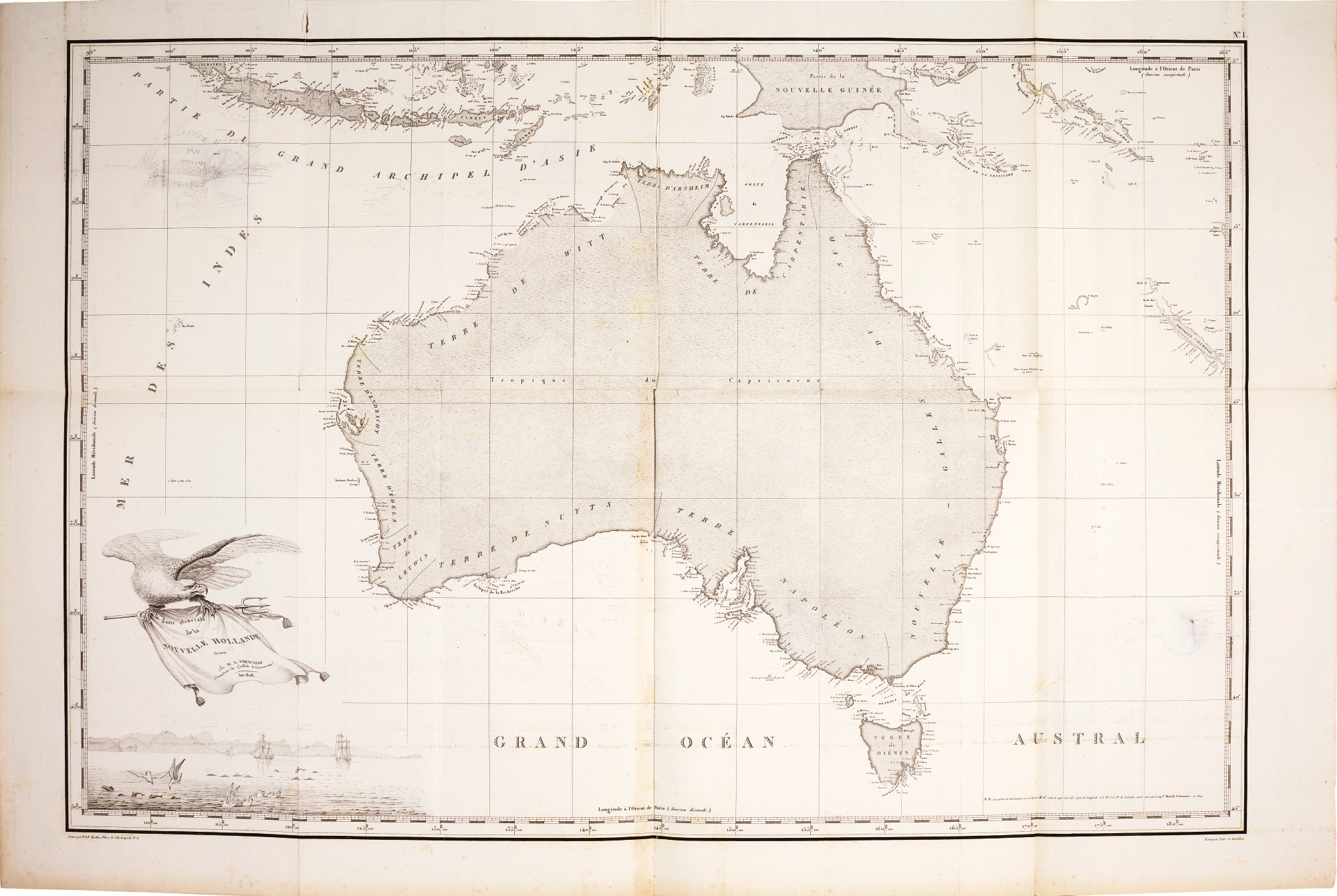 Peron | Voyage de decouvertes, [1807]-1811 | Travel, Atlases, Maps and ...