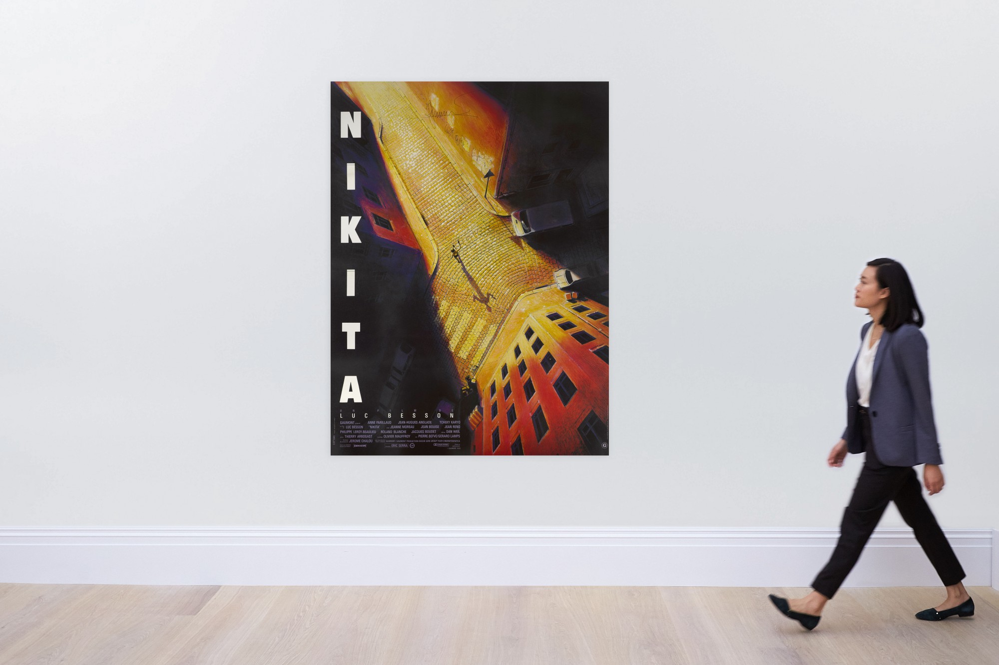 NIKITA (1990) POSTER, FRENCH, SIGNED BY LUC BESSON | Original Film ...