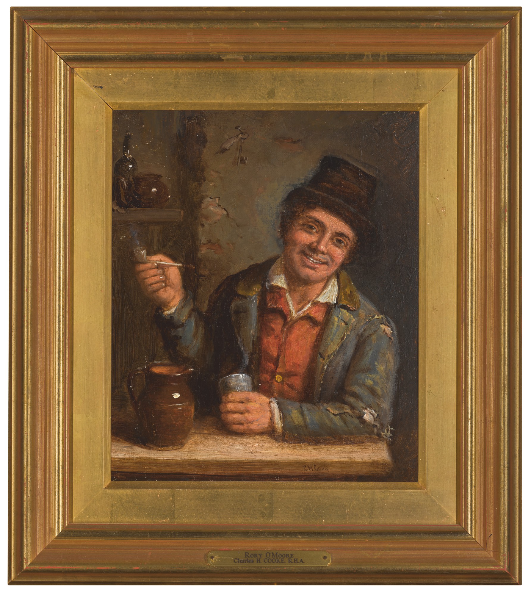 CHARLES HENRY COOK | RORY O'MOORE | Irish Art | British Pics > 1850 ...