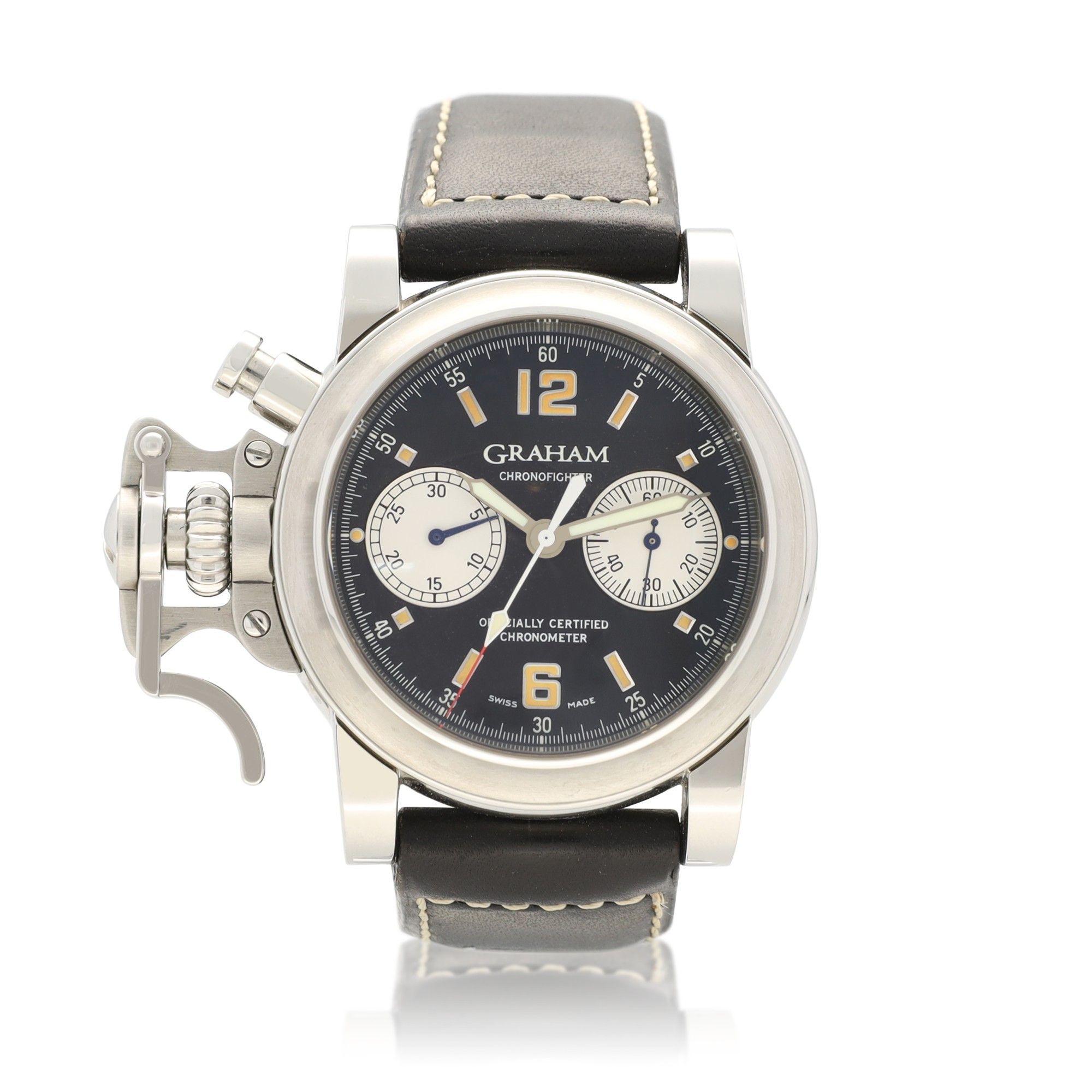 Graham | Chronofighter, Reference 2CFAS, A stainless steel chronograph ...