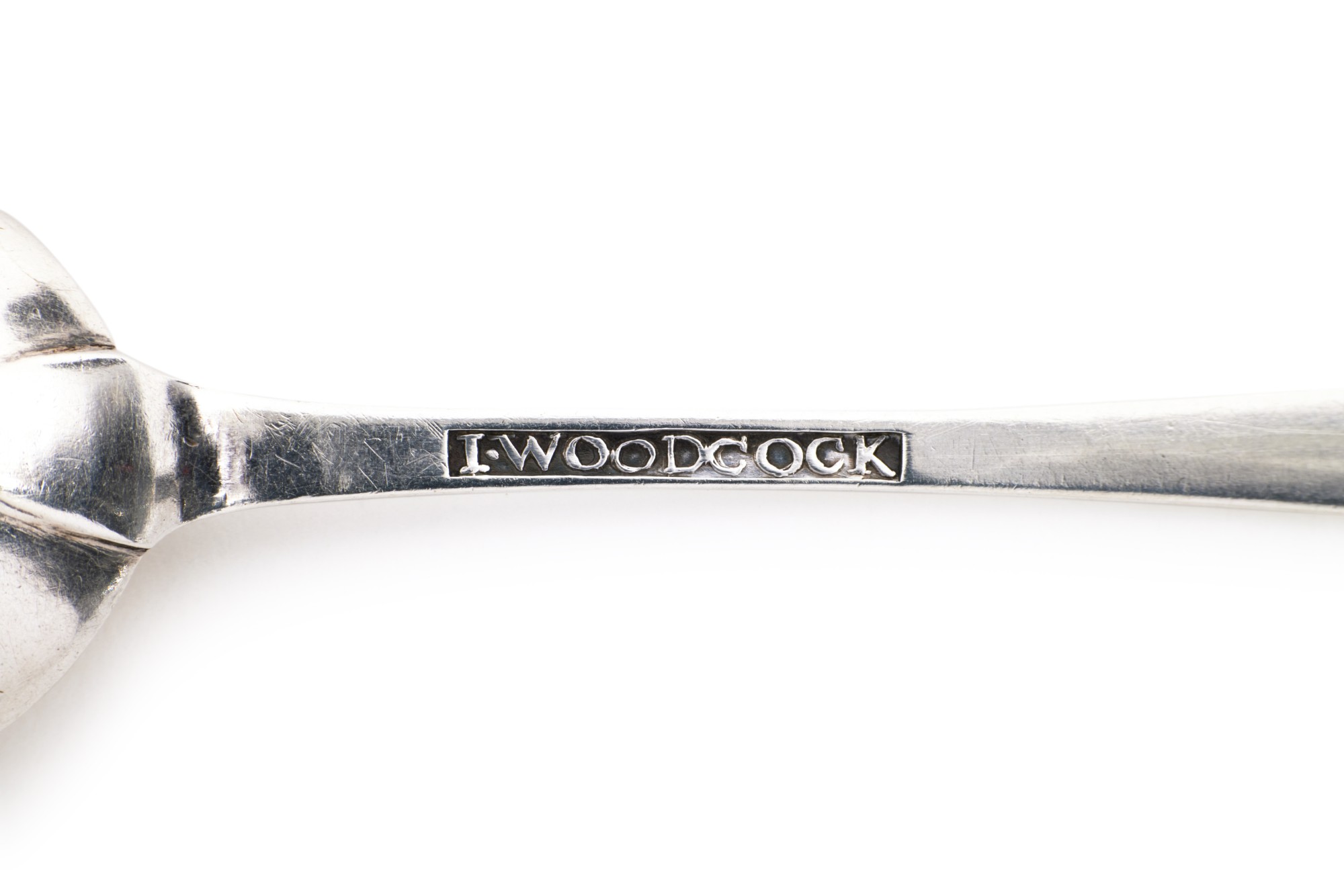 Two American Silver Tablespoons and Six Bird-back Teaspoons, Bancroft ...