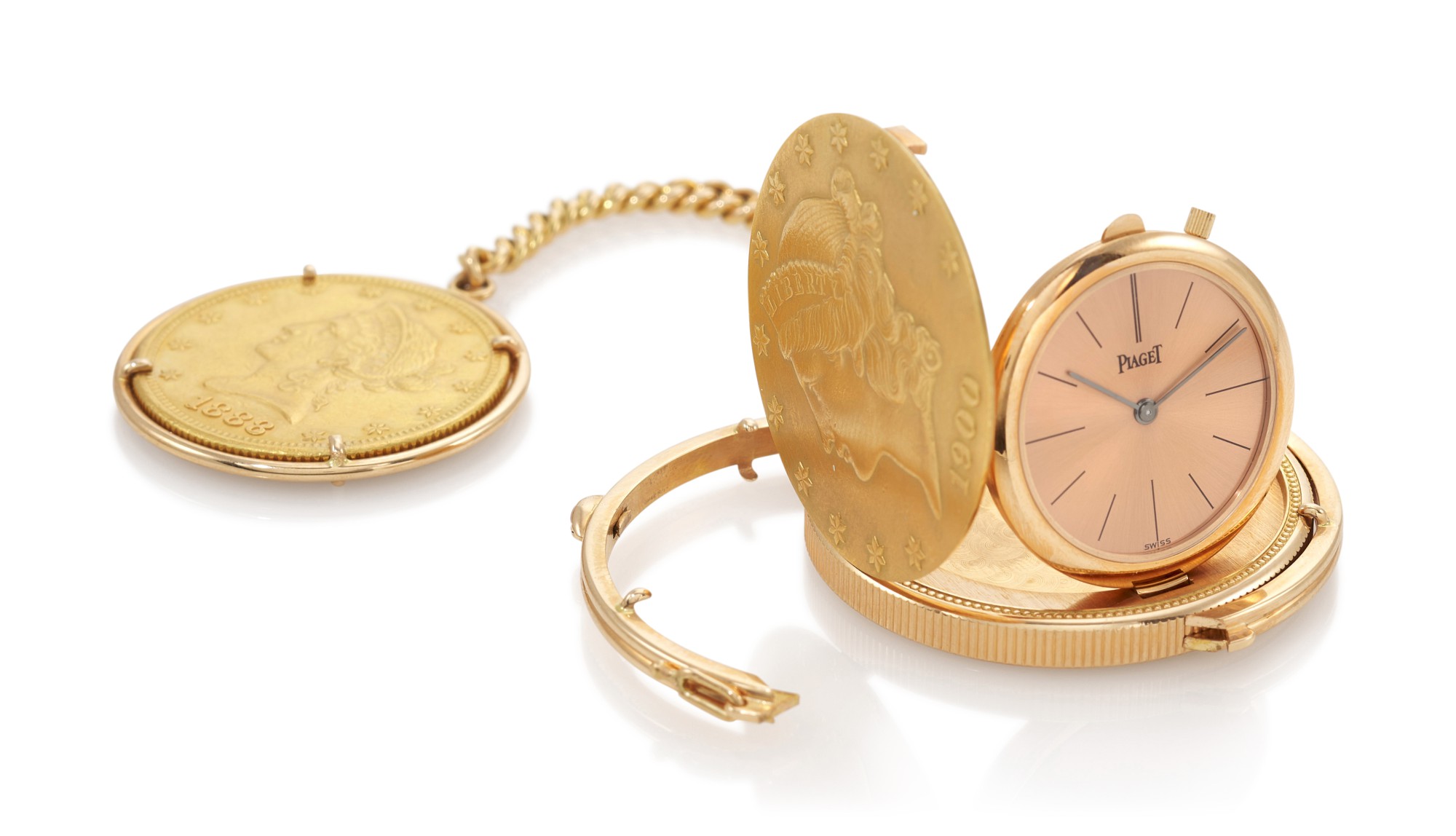 TWENTY DOLLAR COIN WATCH WITH TEN DOLLAR COIN PENDANT REFERENCE 900 ...