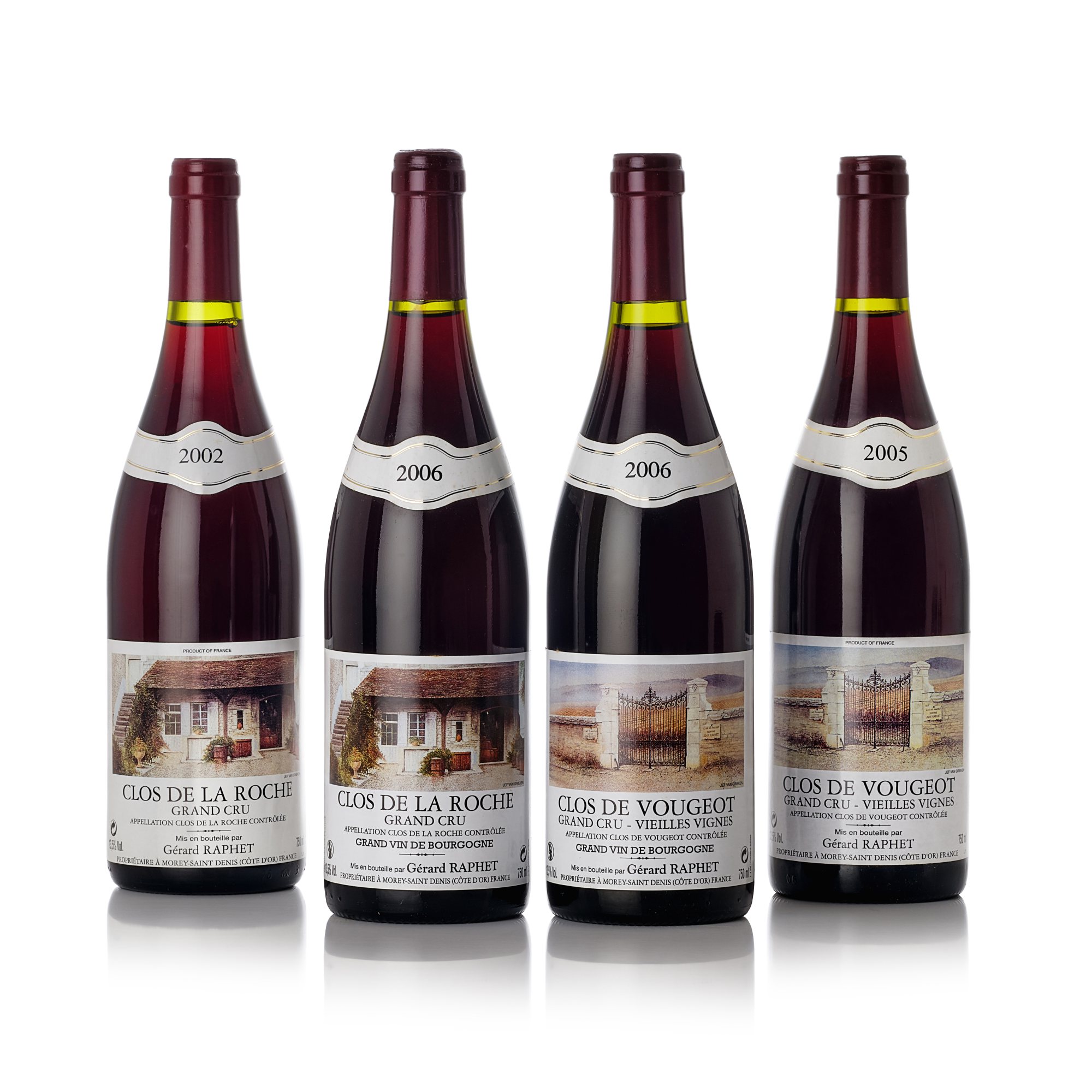 Clos de la Roche 2006 Gerard Raphet (6 BT) | A Pristine Modern Cellar ...