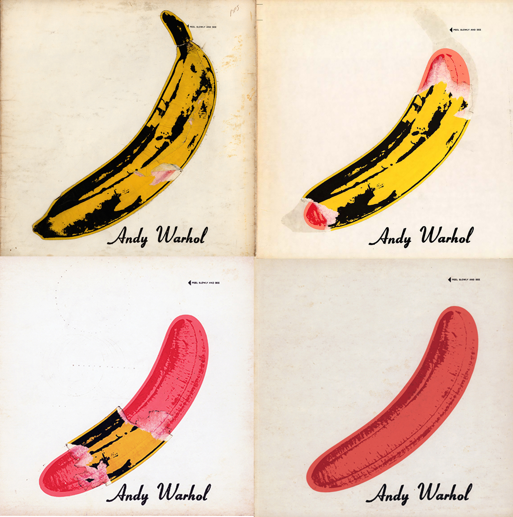 Andy Warhol Banana Peeled
