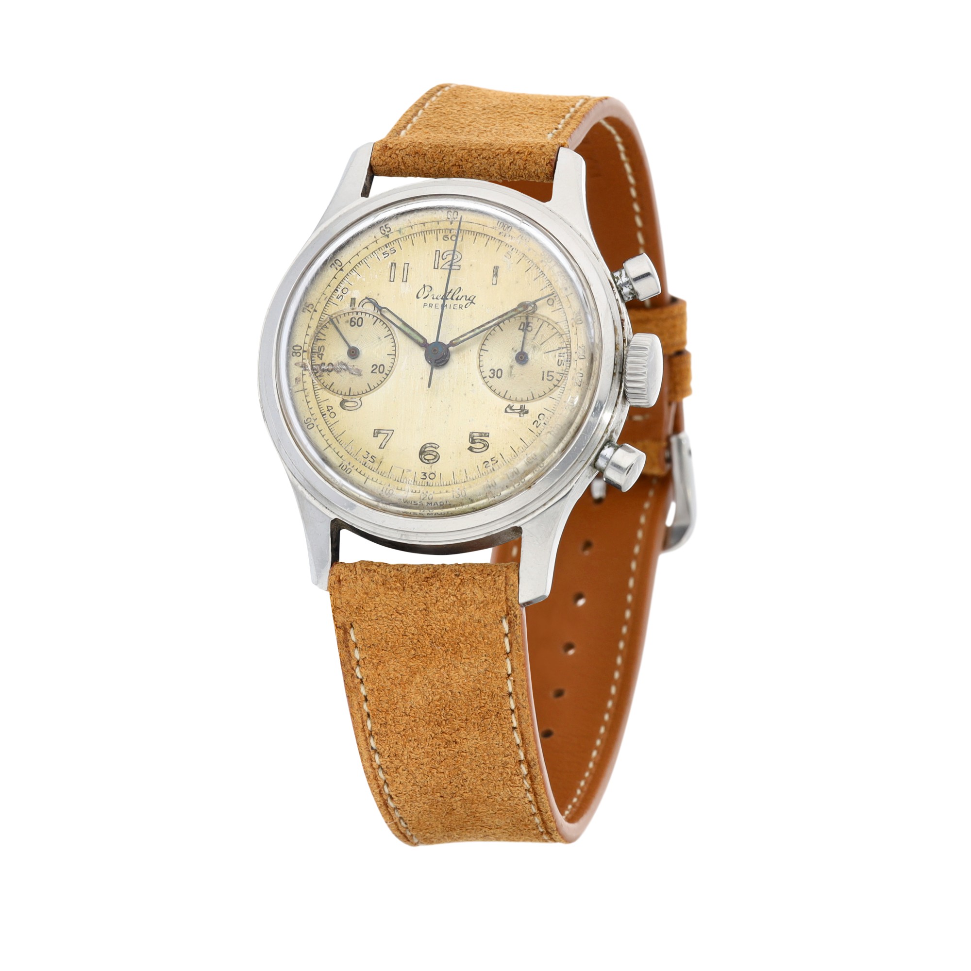 Breitling | Premier, Reference 790, A stainless steel chronograph ...