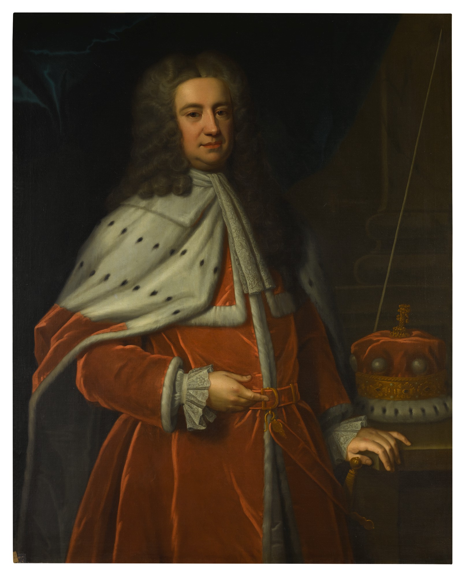 Portrait of Thomas, Lord Wyndham (1687-1745), Lord Chancellor of ...