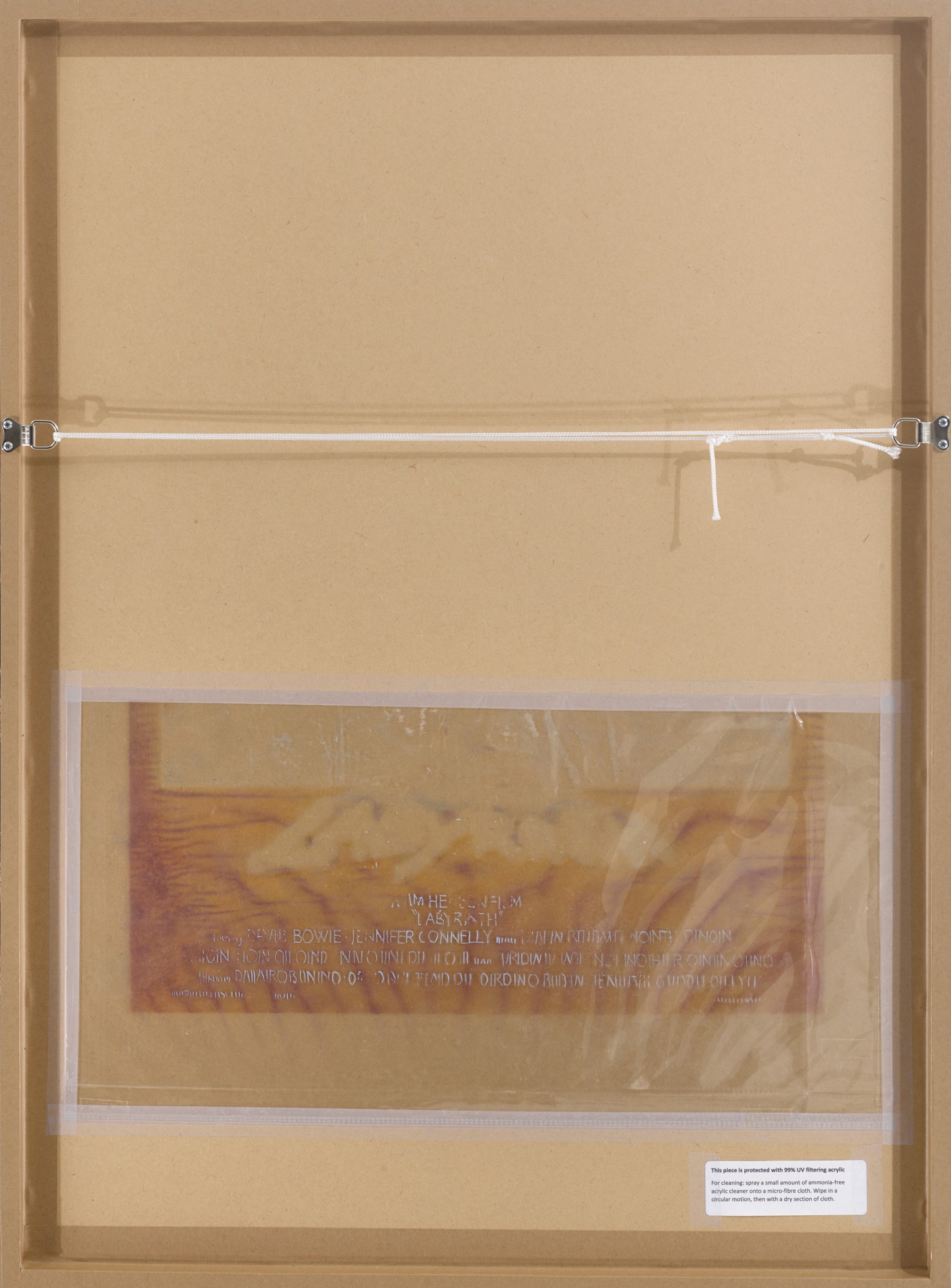 LABYRINTH (1986) ORIGINAL ARTWORK, BRITISH | Original Film Posters ...