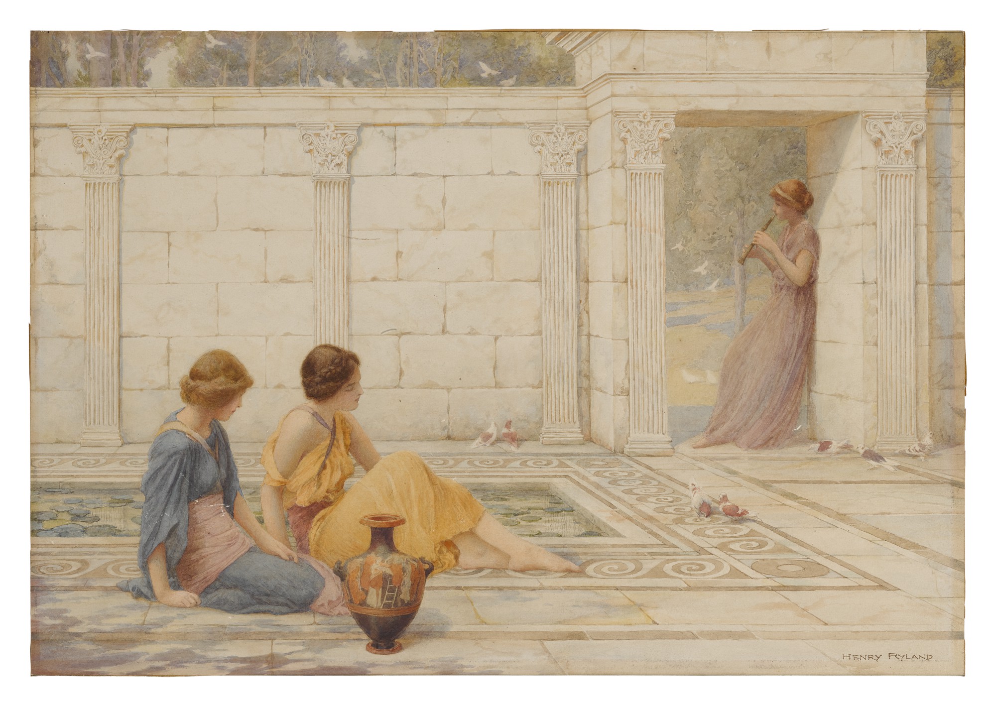 HENRY RYLAND | MELODY | European Paintings, Drawings & Sculpture | 2020 ...