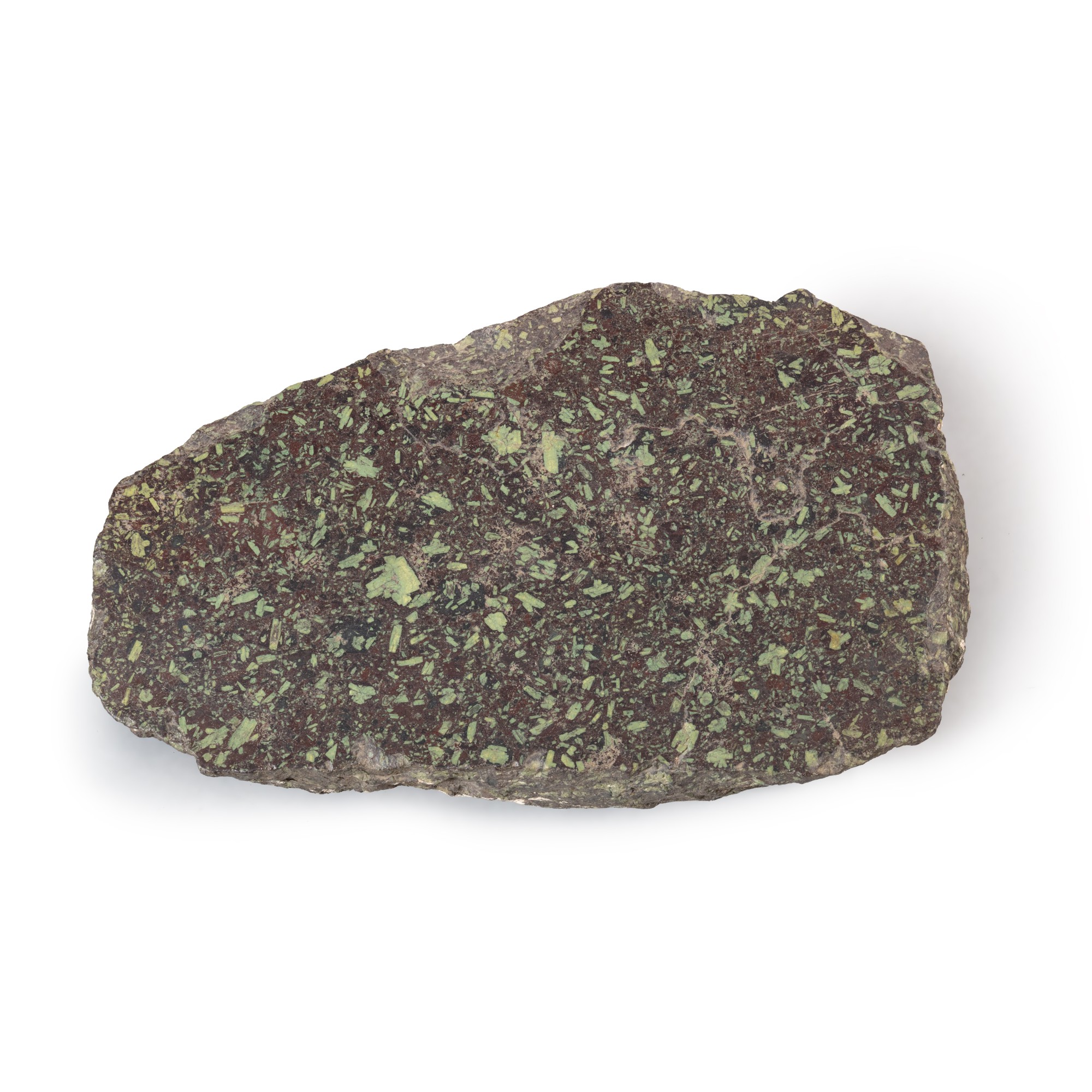 A green porphyry boulder section, Sparta, Greece | Fragment de bloc de ...