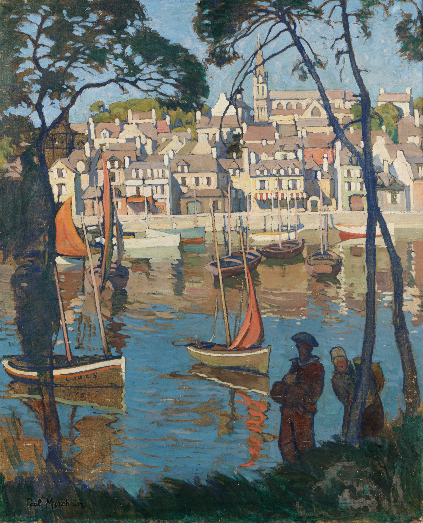 Promenade au bord du port | Impressionist & Modern Art | Paris | 2020 ...