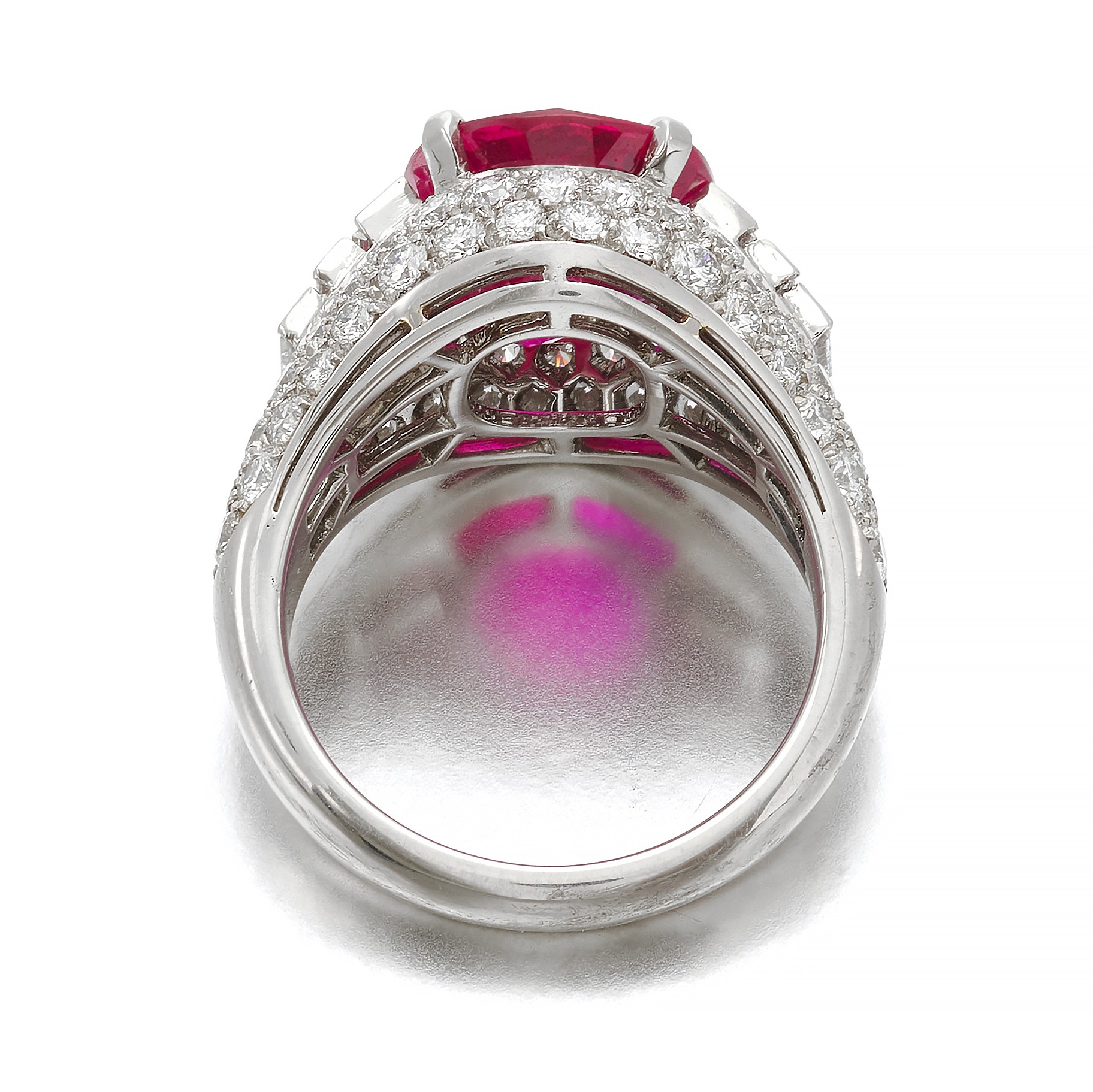Bulgari | Ruby and diamond ring | 寶格麗 | 紅寶石配鑽石戒指 | Magnificent Jewels ...