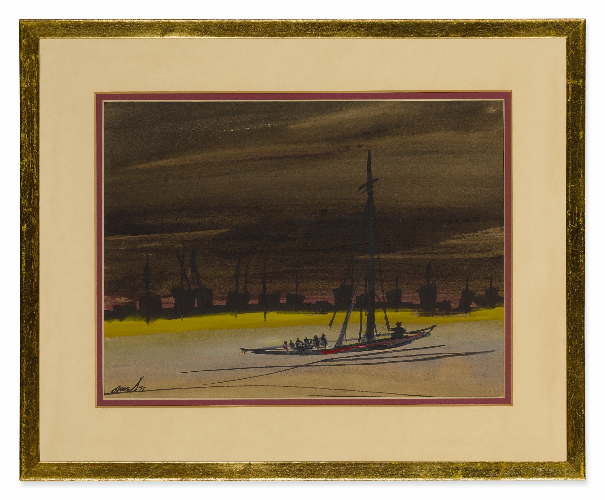 GOPAL GHOSE | UNTITLED (SET OF TWO) | Modern and Contemporary South ...