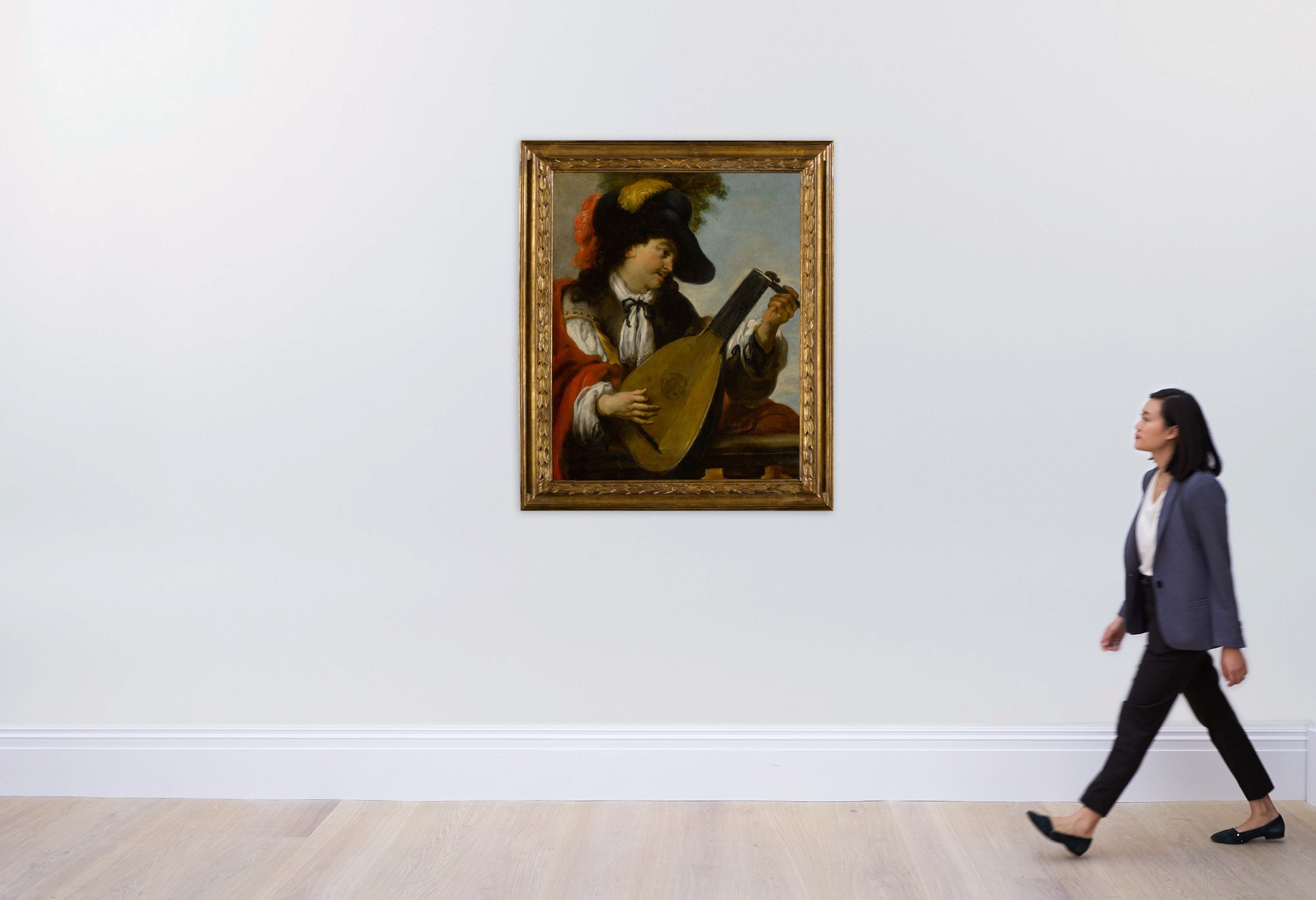 A lute player | Master Paintings & Sculpture Part I | | Sotheby's
