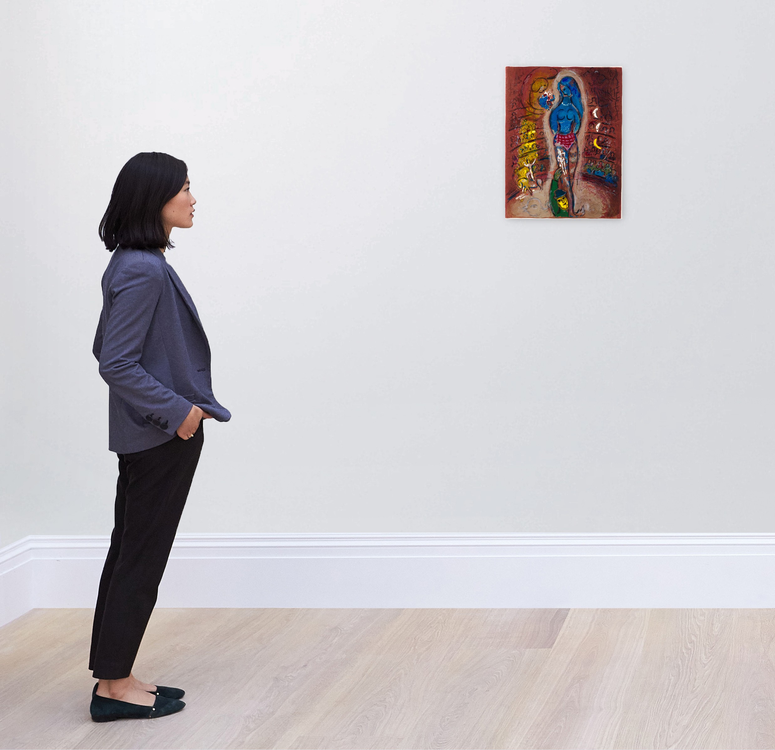 MARC CHAGALL | LE CIRQUE: ONE PLATE (M. 523; C. BKS. 68) | Marc Chagall ...