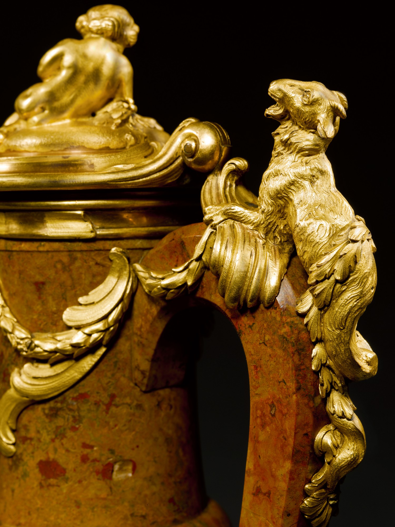 A Louis XV gilt-bronze mounted jasper ewer, circa 1740 | Hôtel Lambert ...