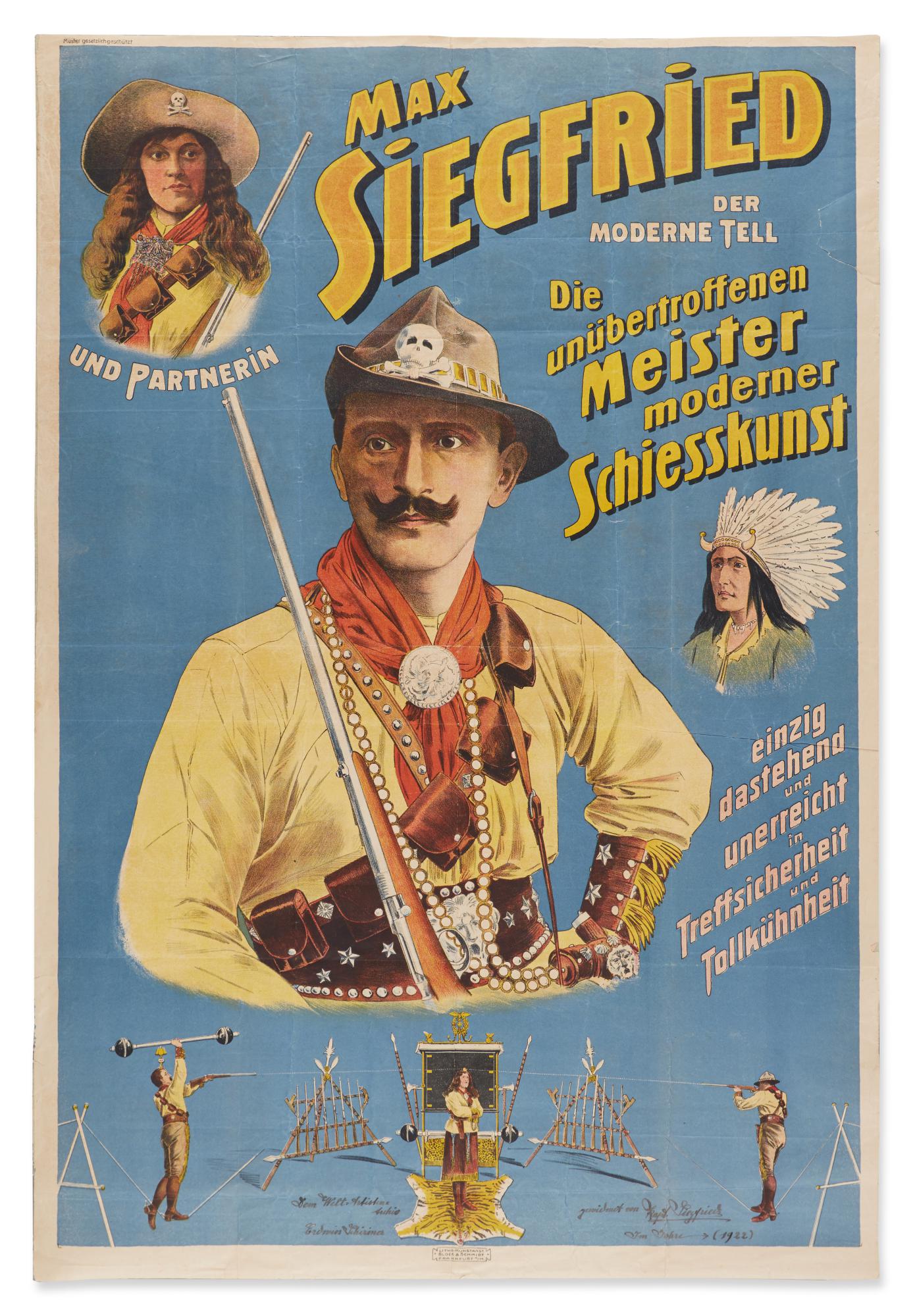 Siegfried, Max | Inscribed and signed by the modern William Tell | The ...