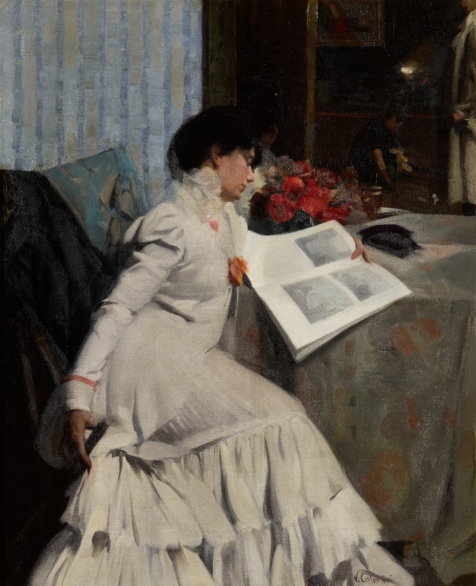 The Model's Repose | Belle Époque Splendor: The Discerning Eye of a ...