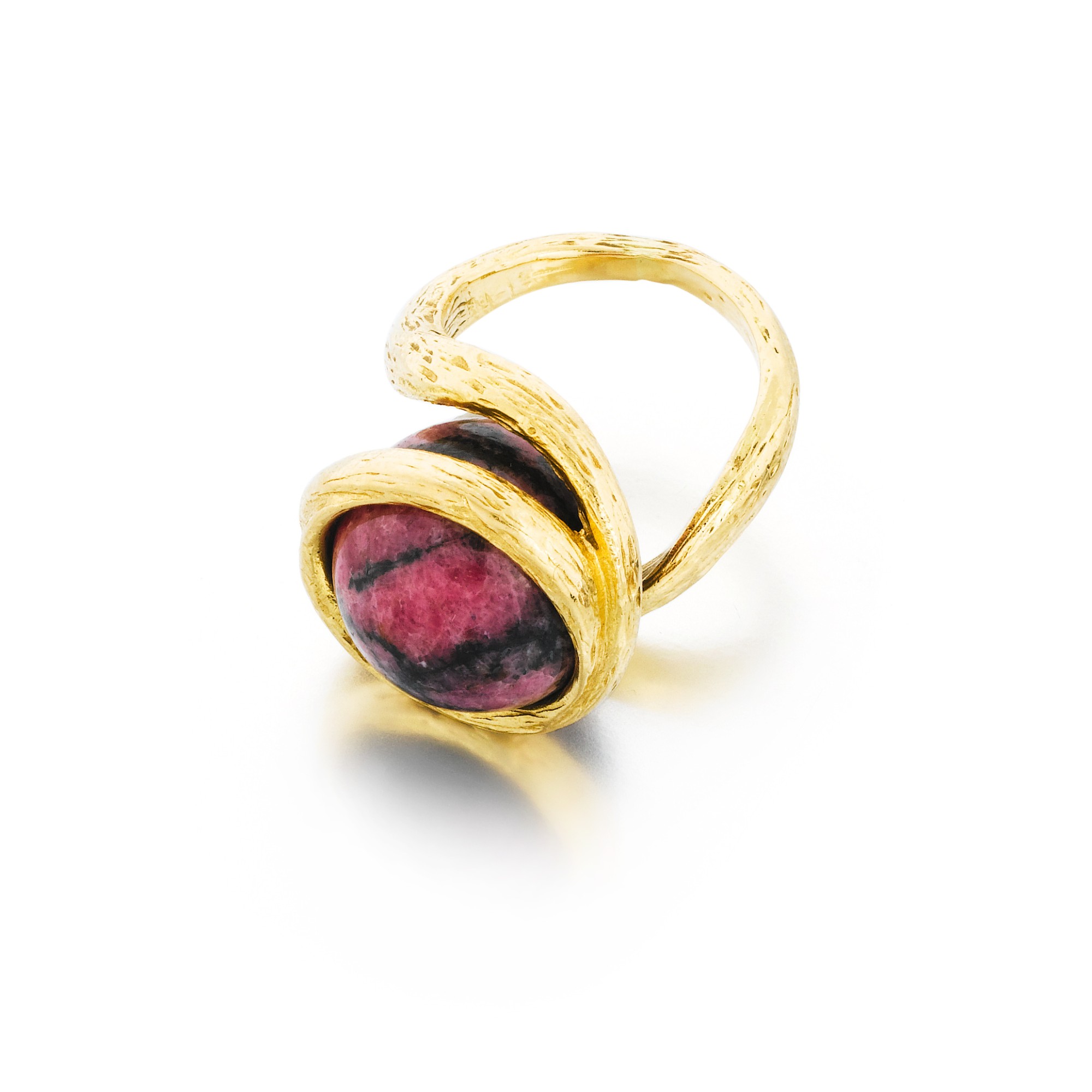 Gilbert Albert | Bague or et multi-pierres | Gold and gem beads ring ...