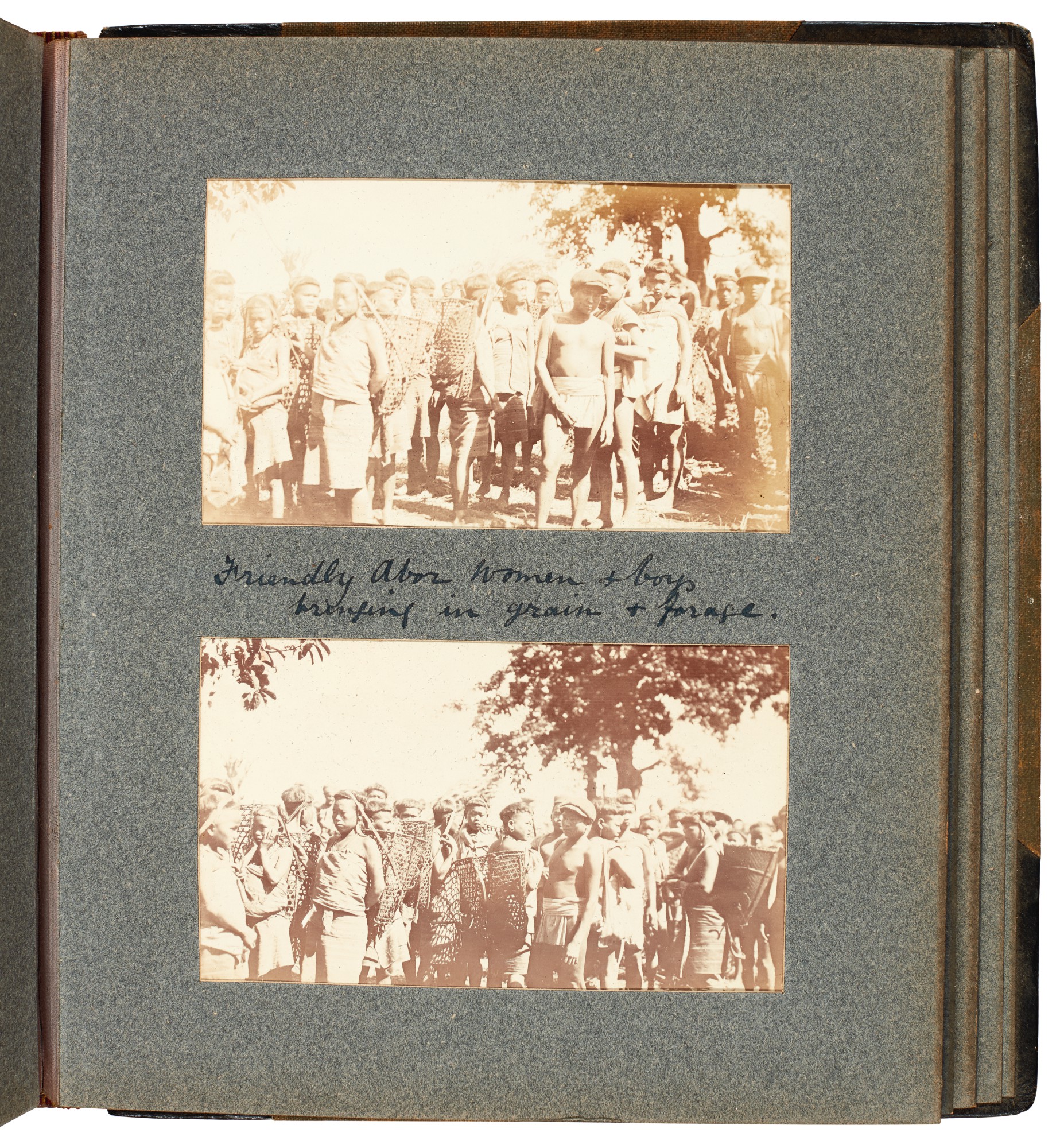 India, Abor Expedition | 4 photograph albums, 1911-12 | Travel, Atlases ...
