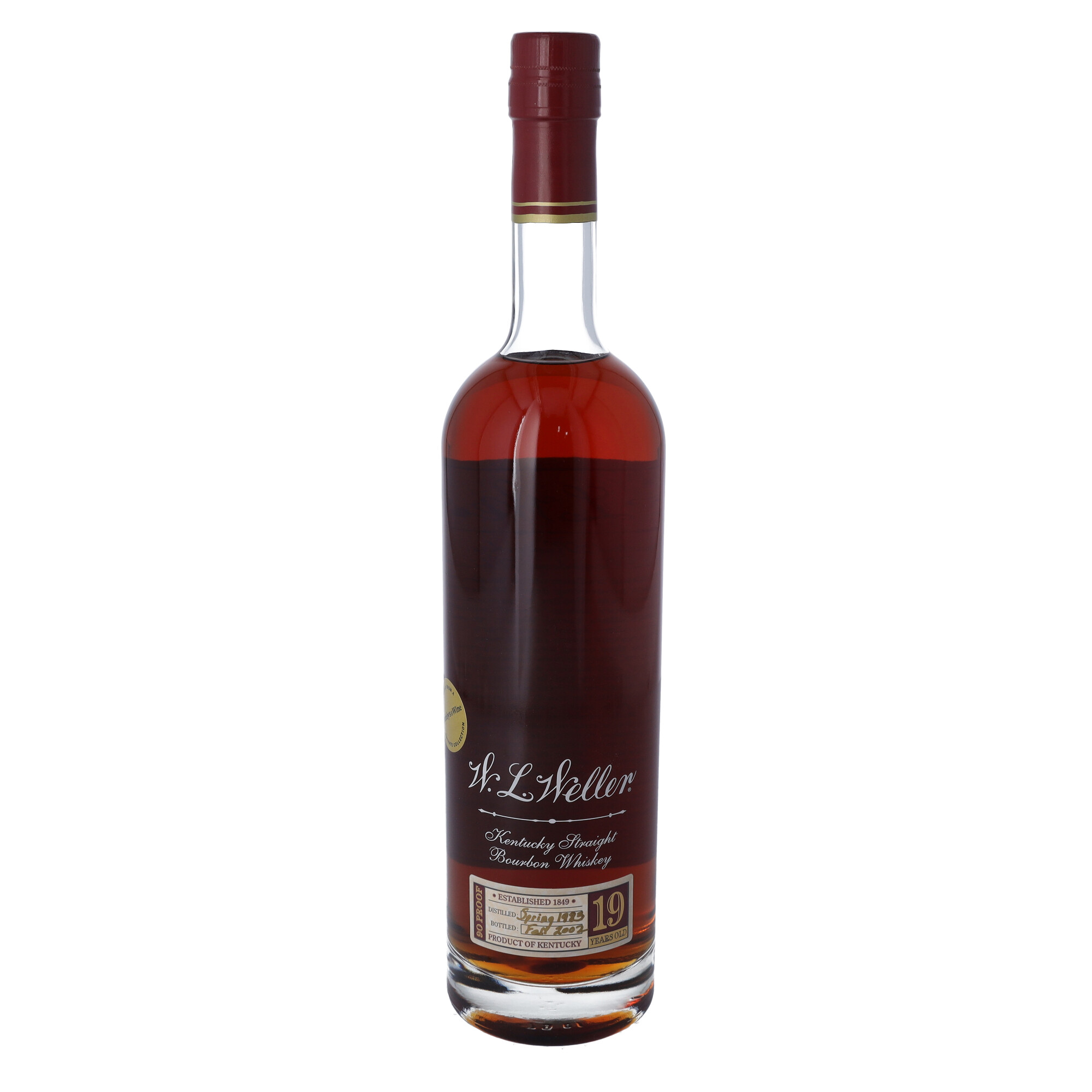 W.L. Weller 19 Year Old 90 proof 1983 (1 BT75) | Rare Bourbon + Rye ...