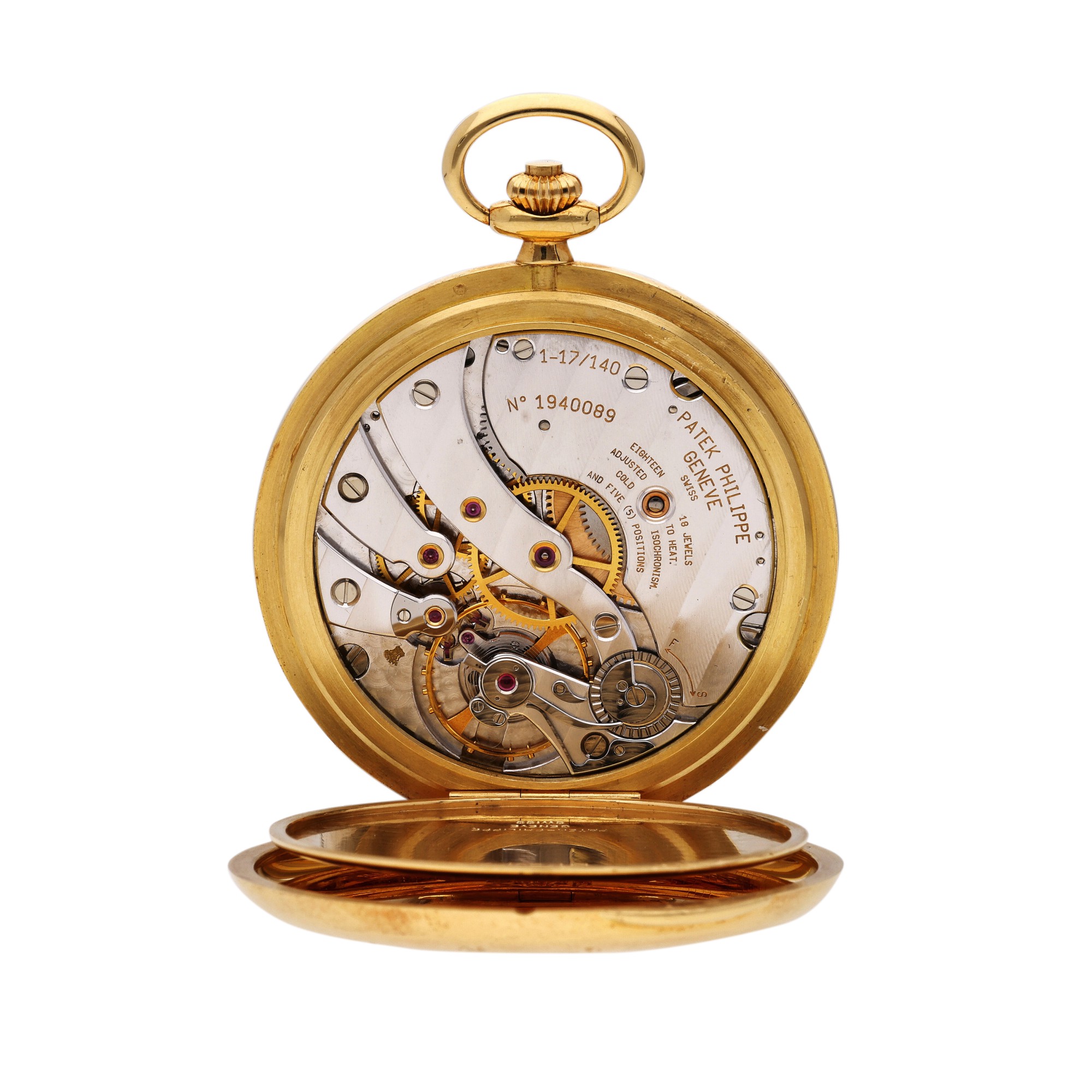 Reference 984/2 Sajou et Sarigue Souris | A unique yellow gold hunting ...