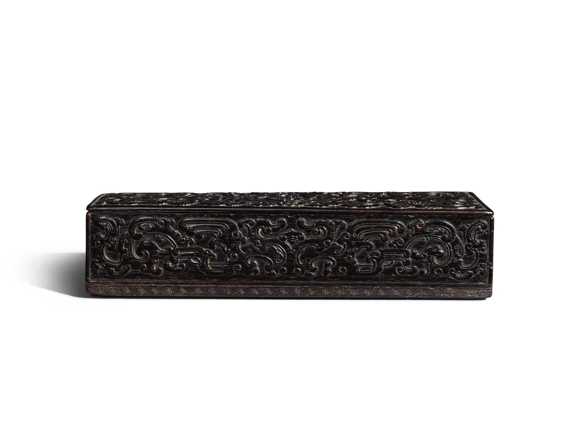 A rare rectangular 'zitan' box and cover Qing dynasty, 18th century | 清 ...