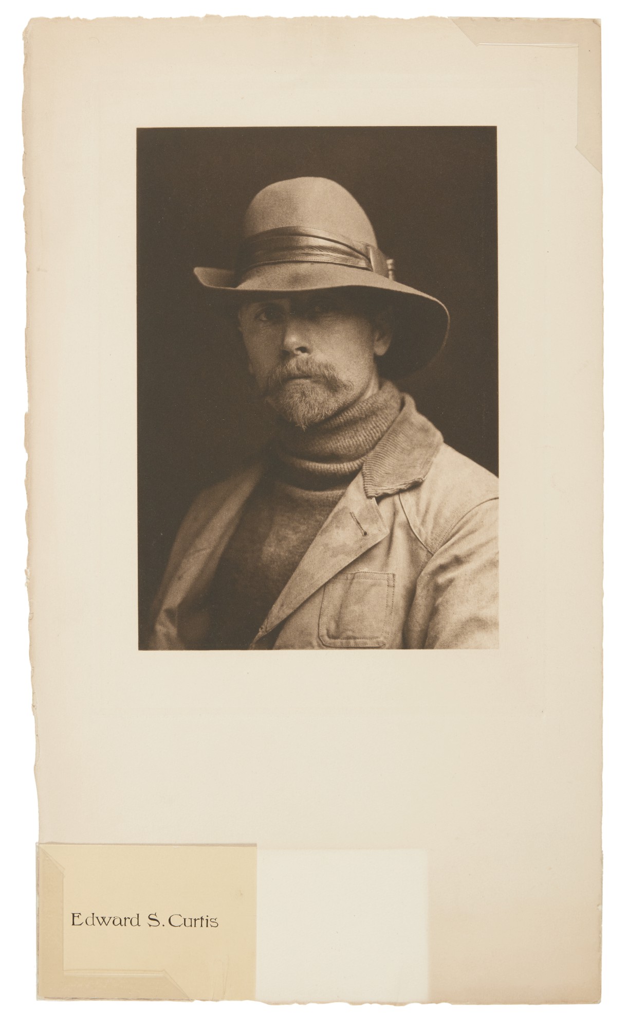 EDWARD S. CURTIS | SELF-PORTRAIT | Photographs from the Ginny Williams ...