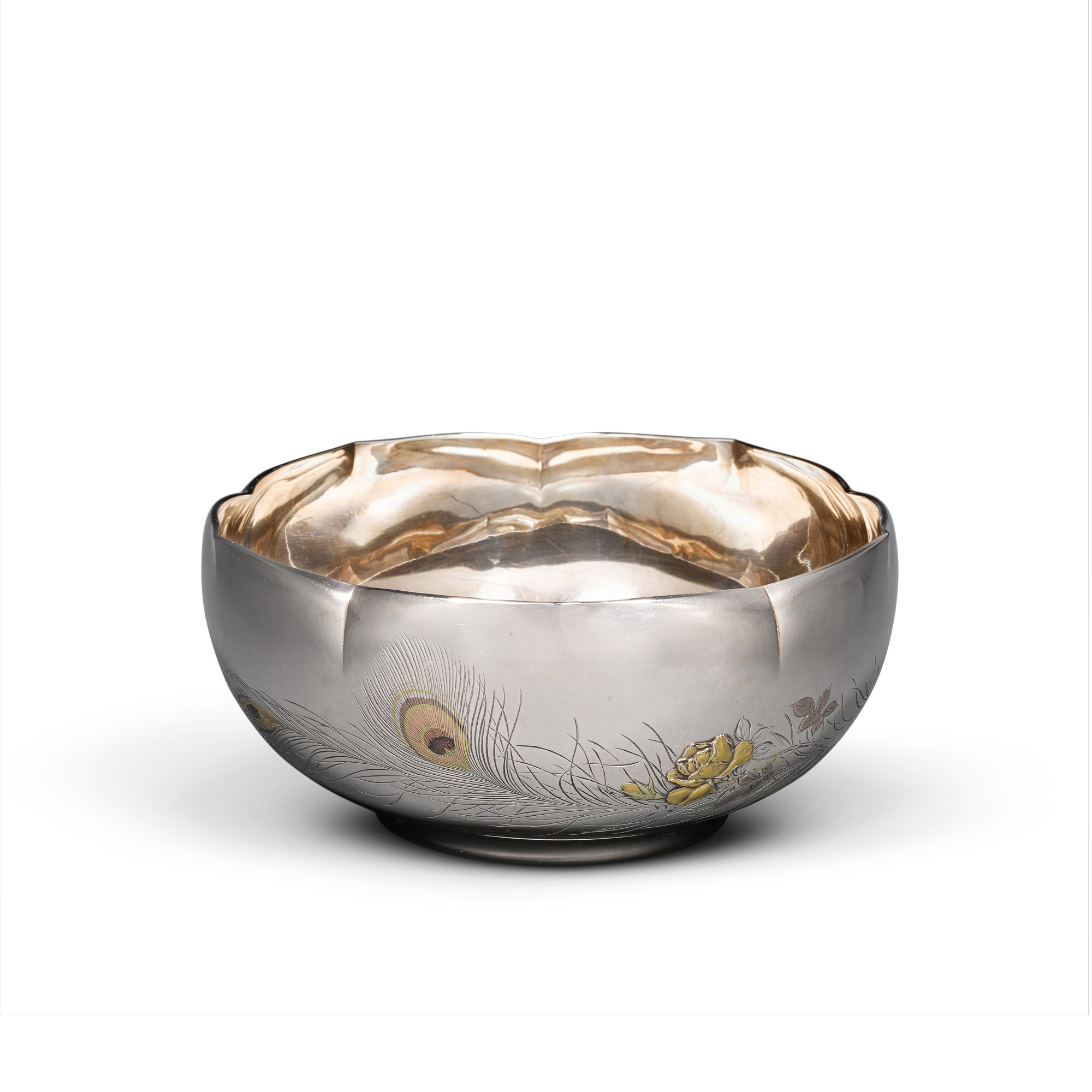 A silver bowl | Signed Masateru chu [cast by Masateru] and stamped ...