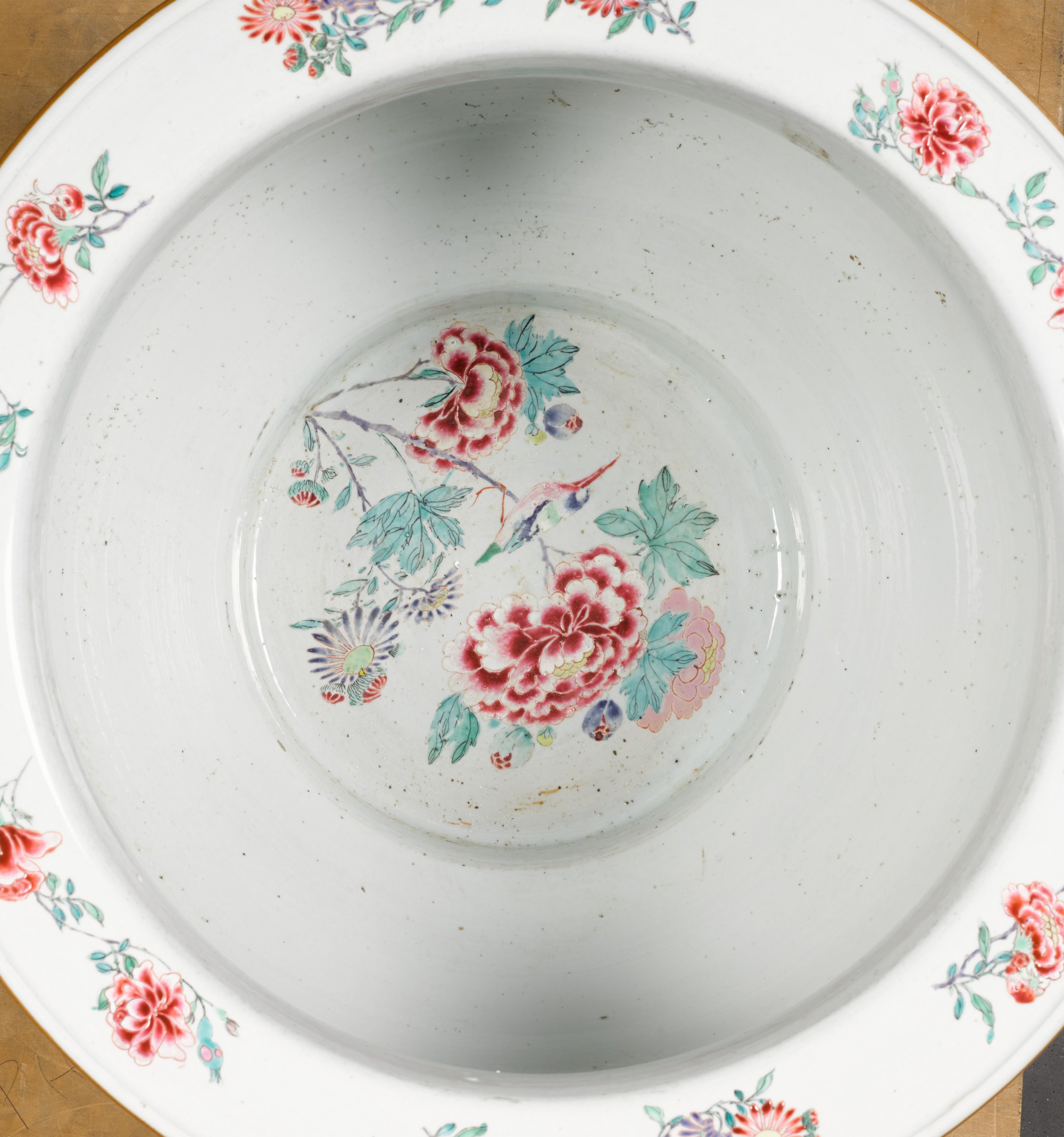 An impressive pair of Chinese famille-rose fish-bowls, Qing dynasty ...