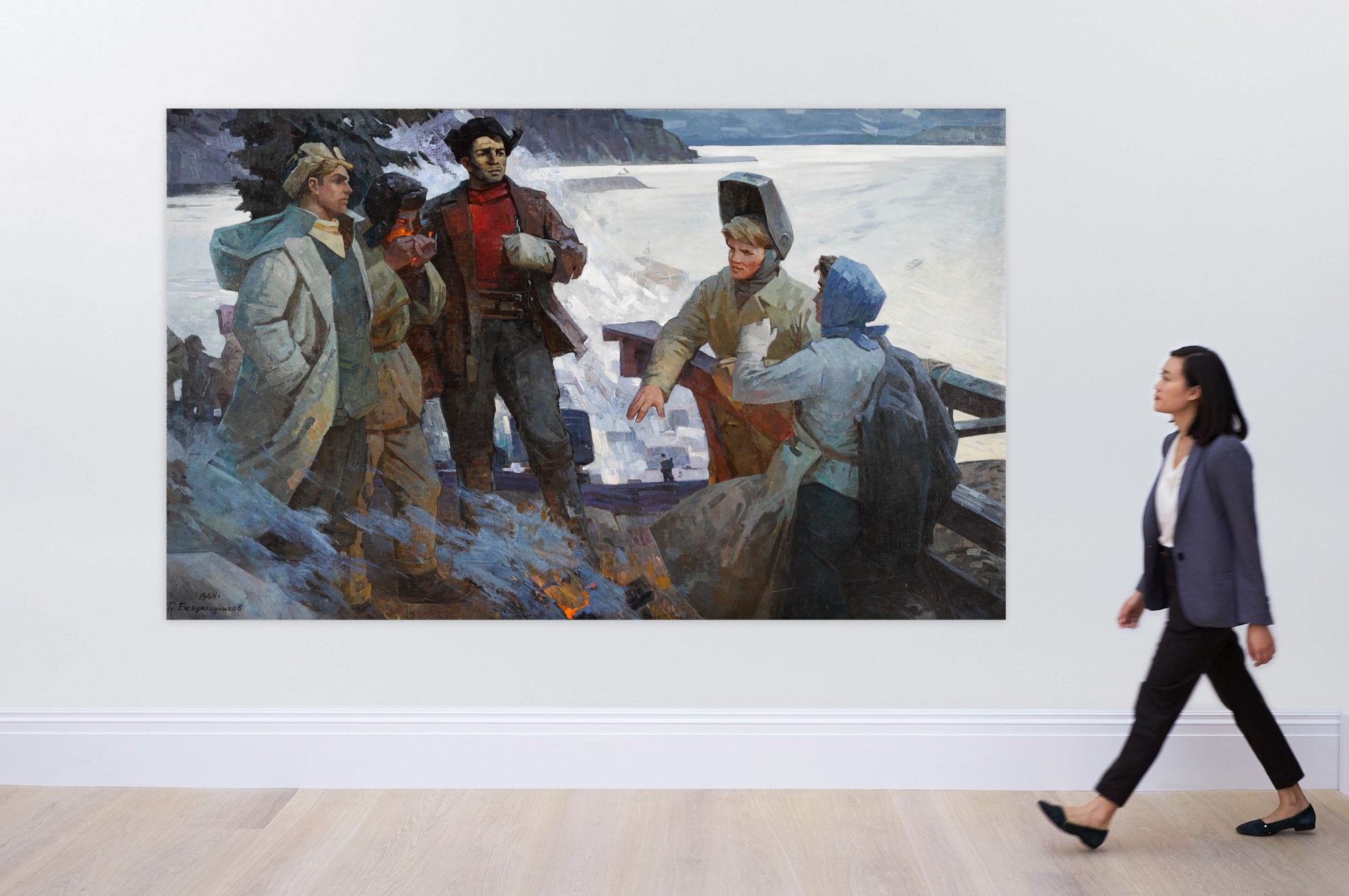 On the Angara River | Russian Pictures | 2021 | Sotheby's