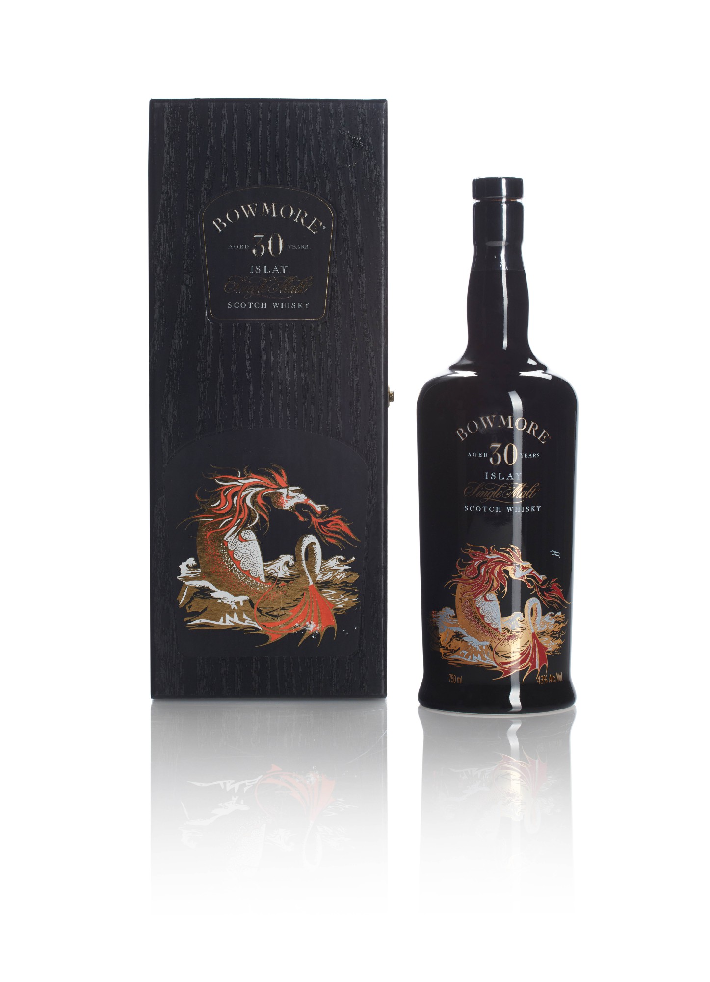 Bowmore Ceramic Dragon 30 Year Old 43.0 abv NV | The Ultimate Whisky ...