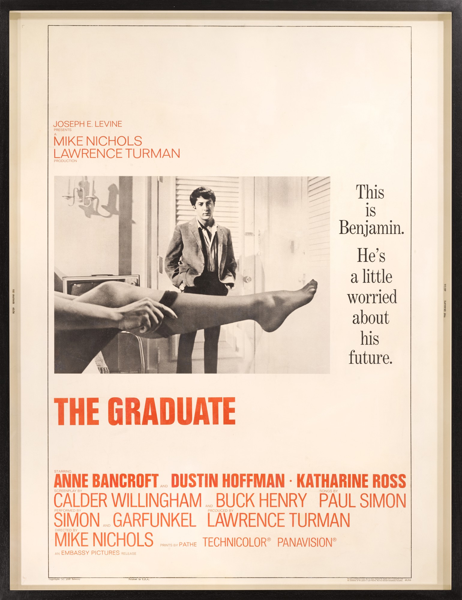 THE GRADUATE (1967) POSTER, US | Original Film Posters Online ...