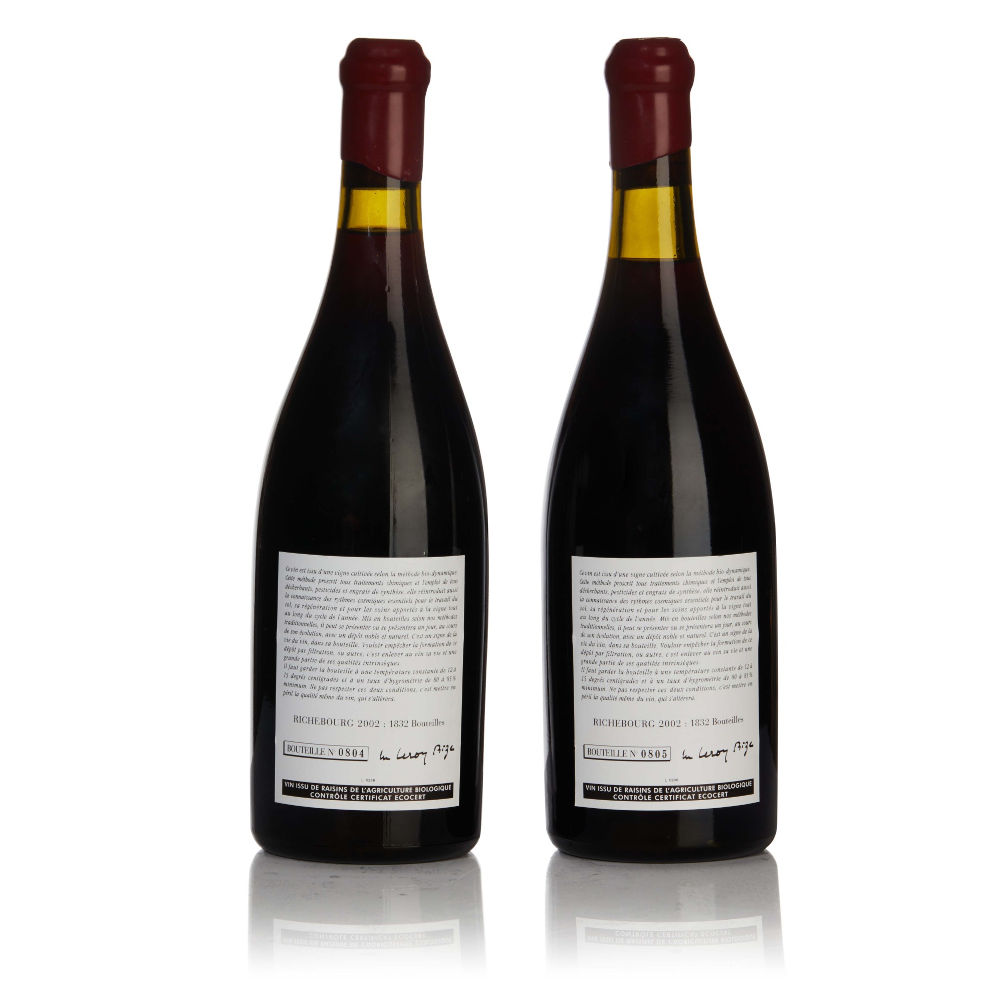 Richebourg 2002 Domaine Leroy (2 BT) | A Connoisseur’s Classic Cellar ...