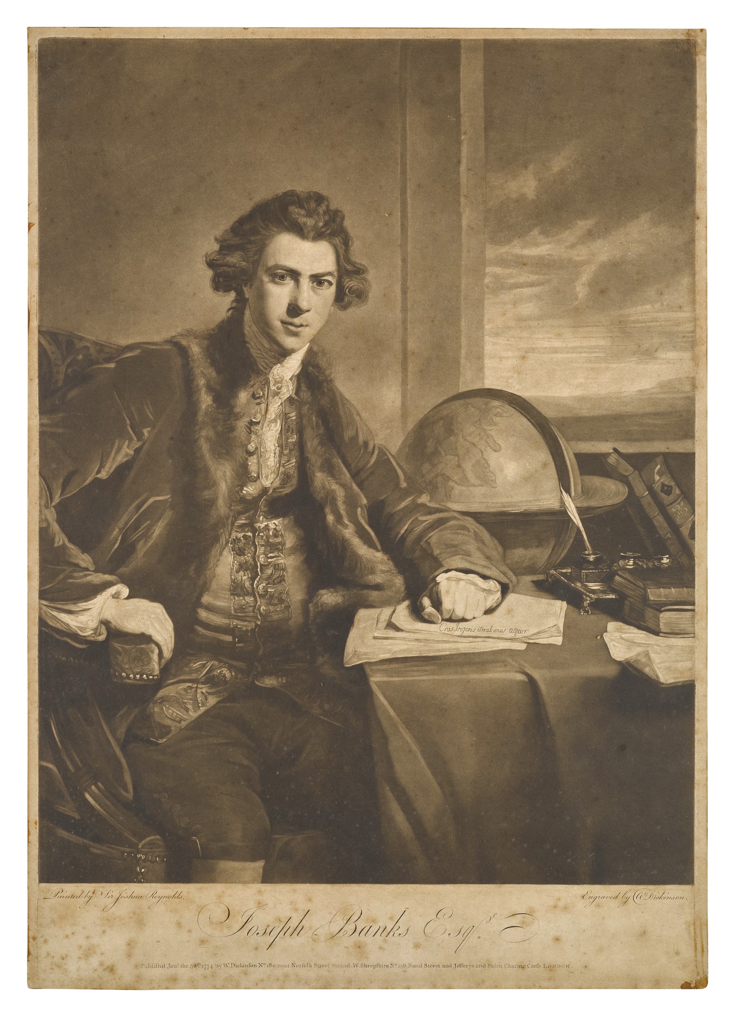 Portrait of Sir Joseph Banks (1743-1820) | The Family Collection of the ...