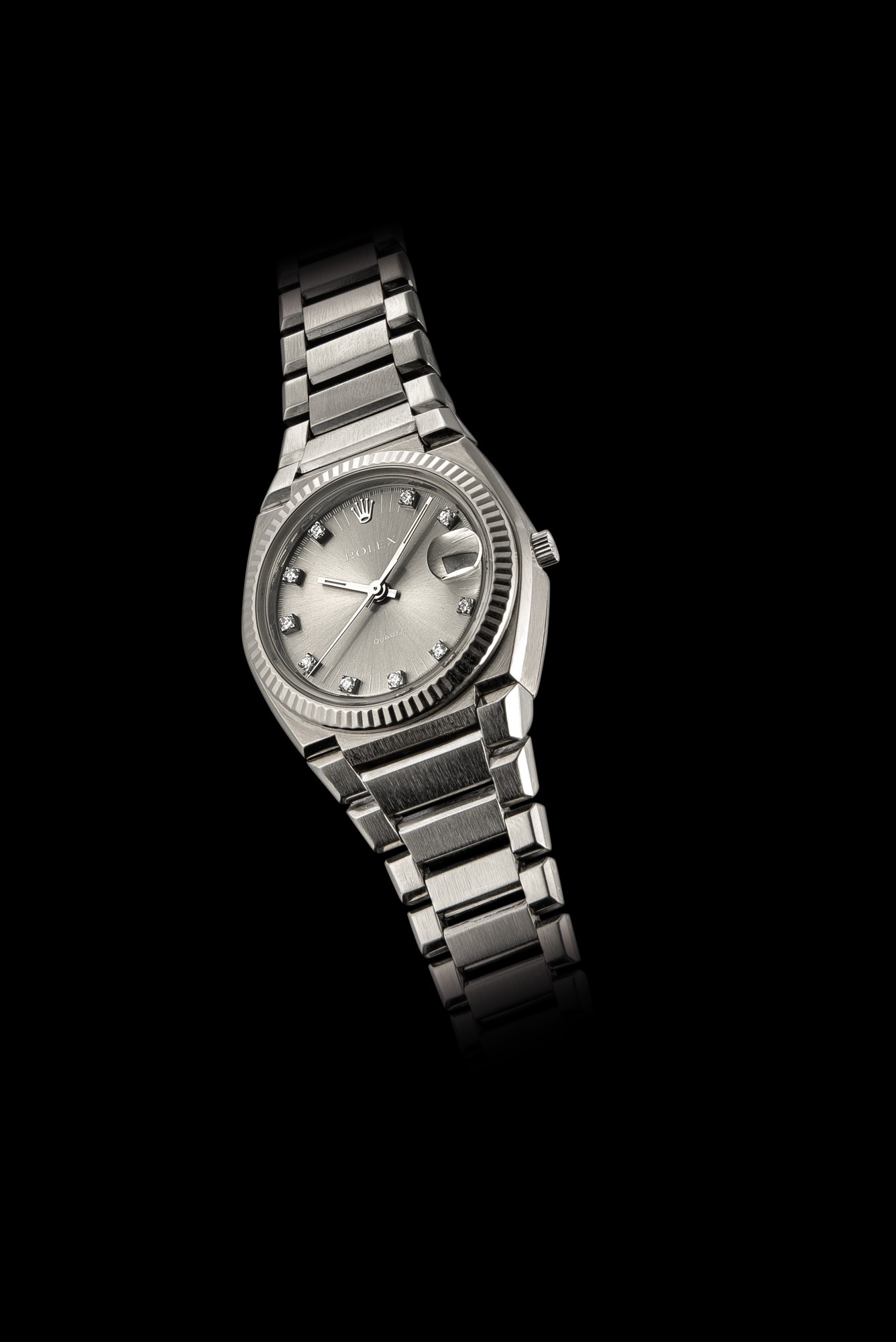 ROLEX | BETA-21, REFERENCE 5100, A HEAVY AND POSSIBLY UNIQUE WHITE GOLD ...