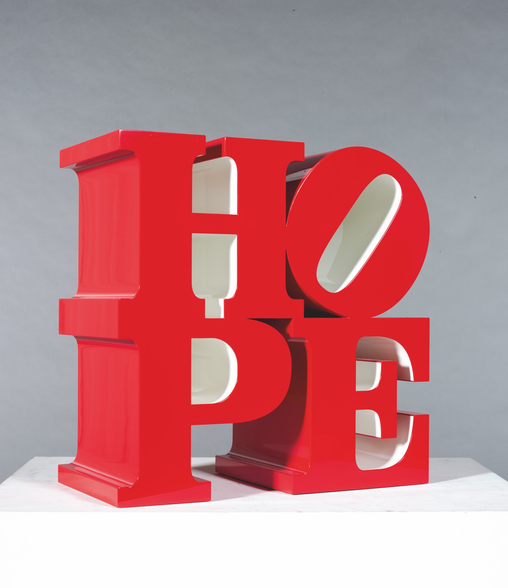 ROBERT INDIANA | HOPE (RED/WHITE) | Contemporary Curated | 2020 | Sotheby's
