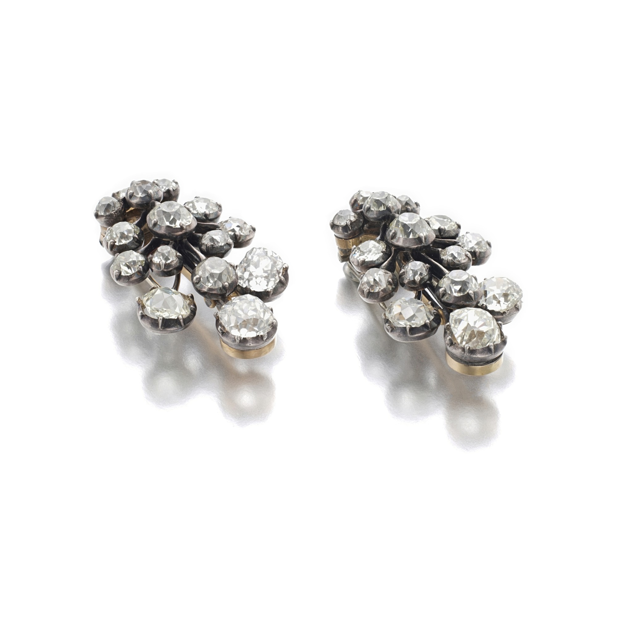 Pair of diamond brooches, circa 1890 | Important Jewels | 2022 | Sotheby's