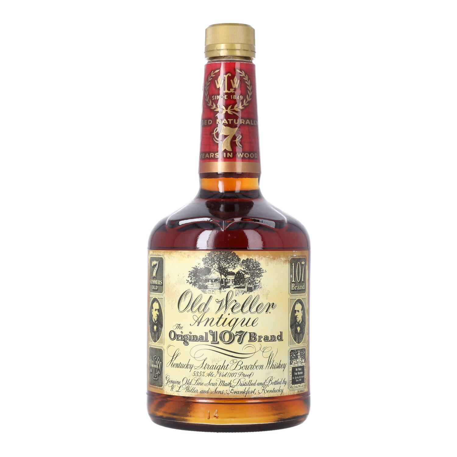 Old Weller Antique 7 Year Old 107 proof NV (1 BT75) | Whisky & Whiskey ...