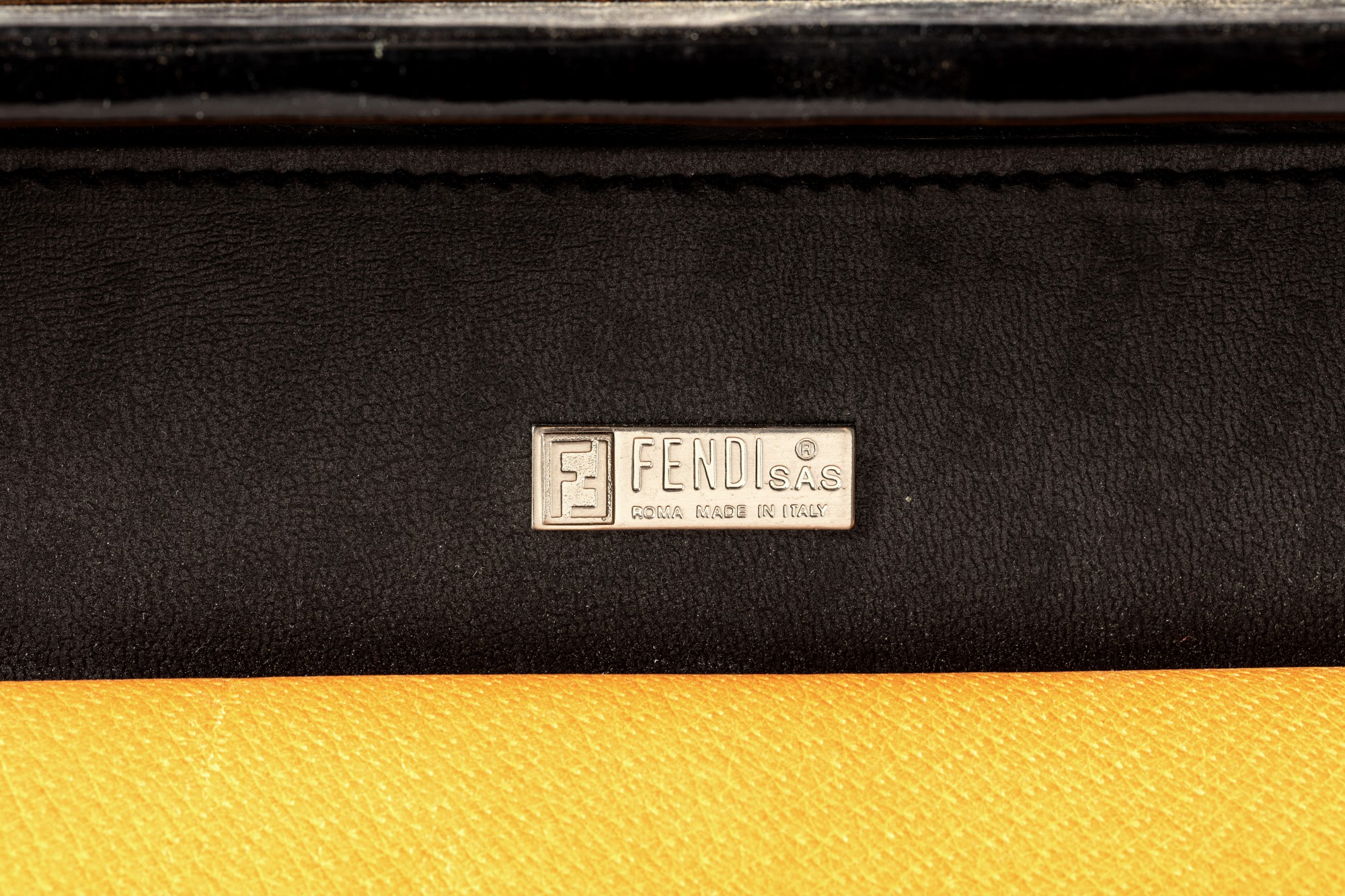 Fendi, Roma, set of six black and beige hard cases | Fendi, Rome, lot ...
