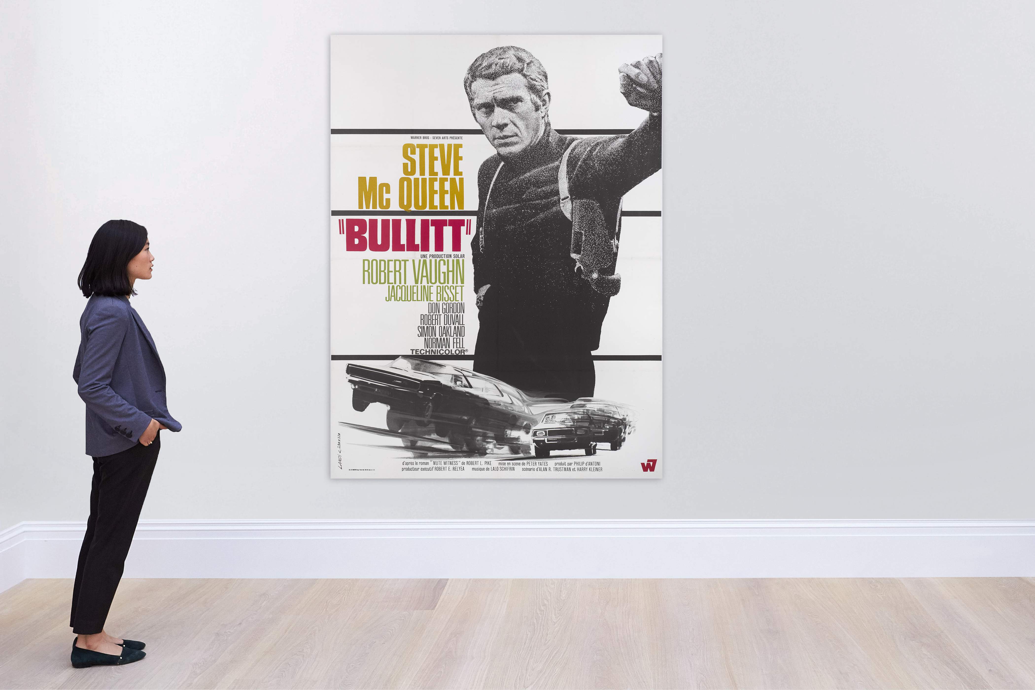 Bullitt (1968) Poster, French, First French release 1969 | Original ...