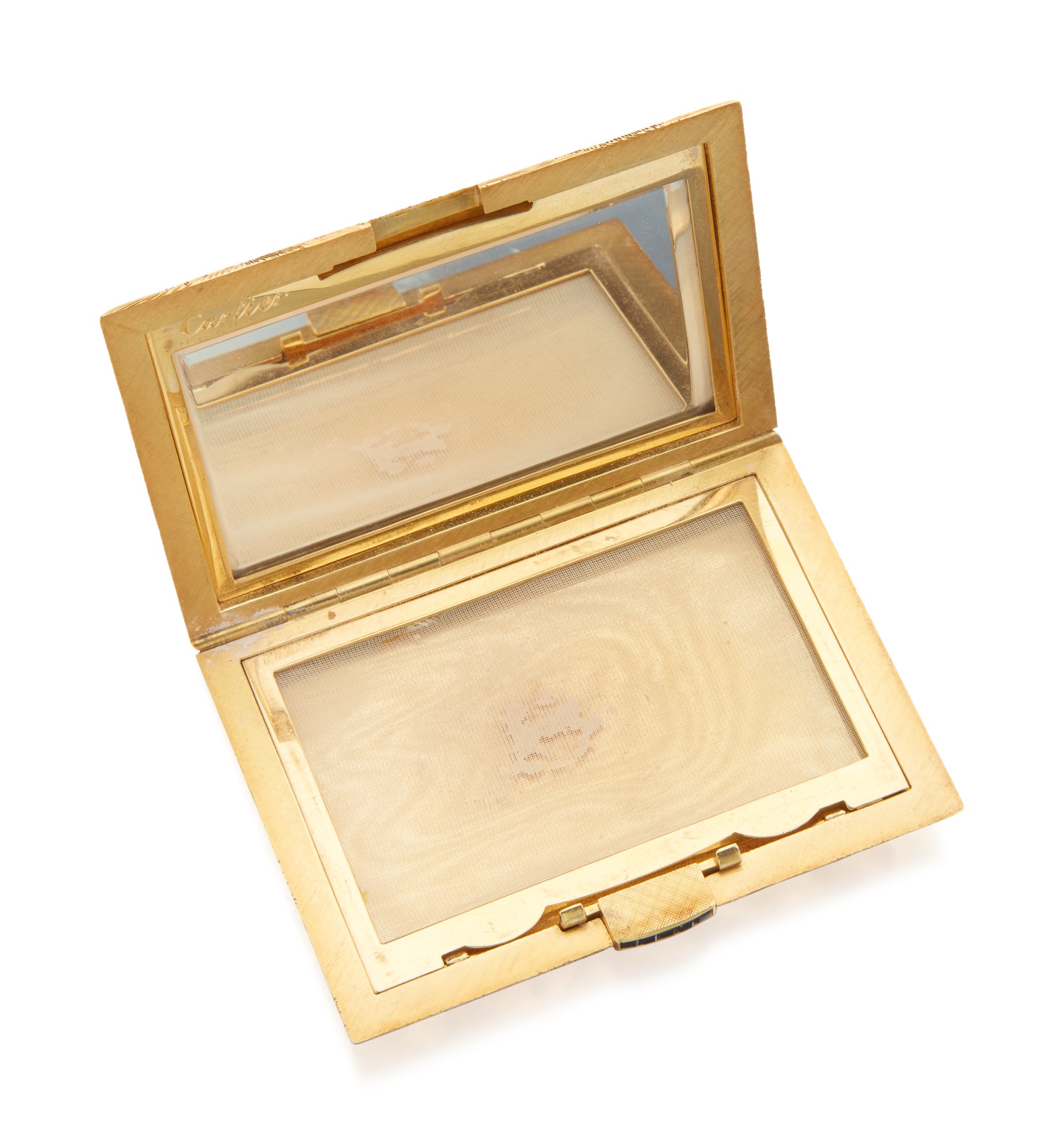 GOLD AND SAPPHIRE COMPACT, CARTIER | Jewels Online | 2020 | Sotheby's