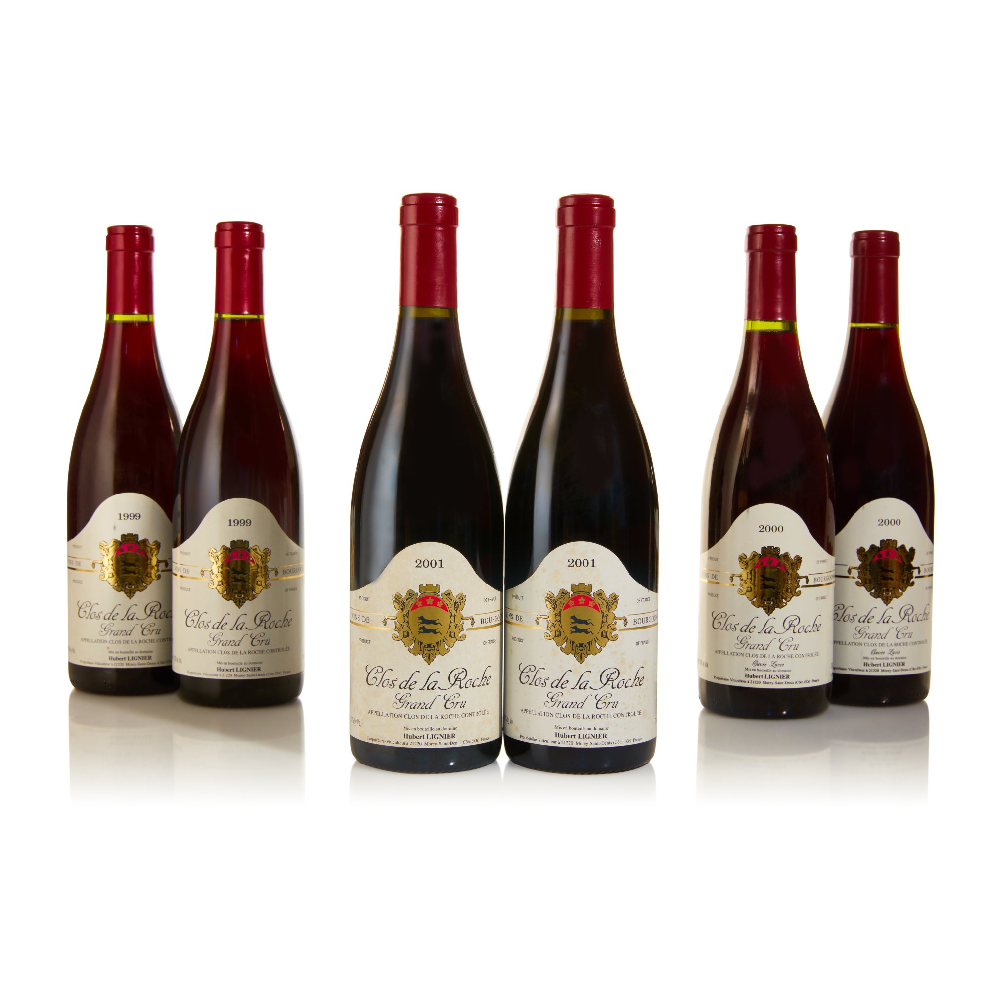 Clos de la Roche, Cuvée Lucie 2000 Hubert Lignier (12 BT) | A ...