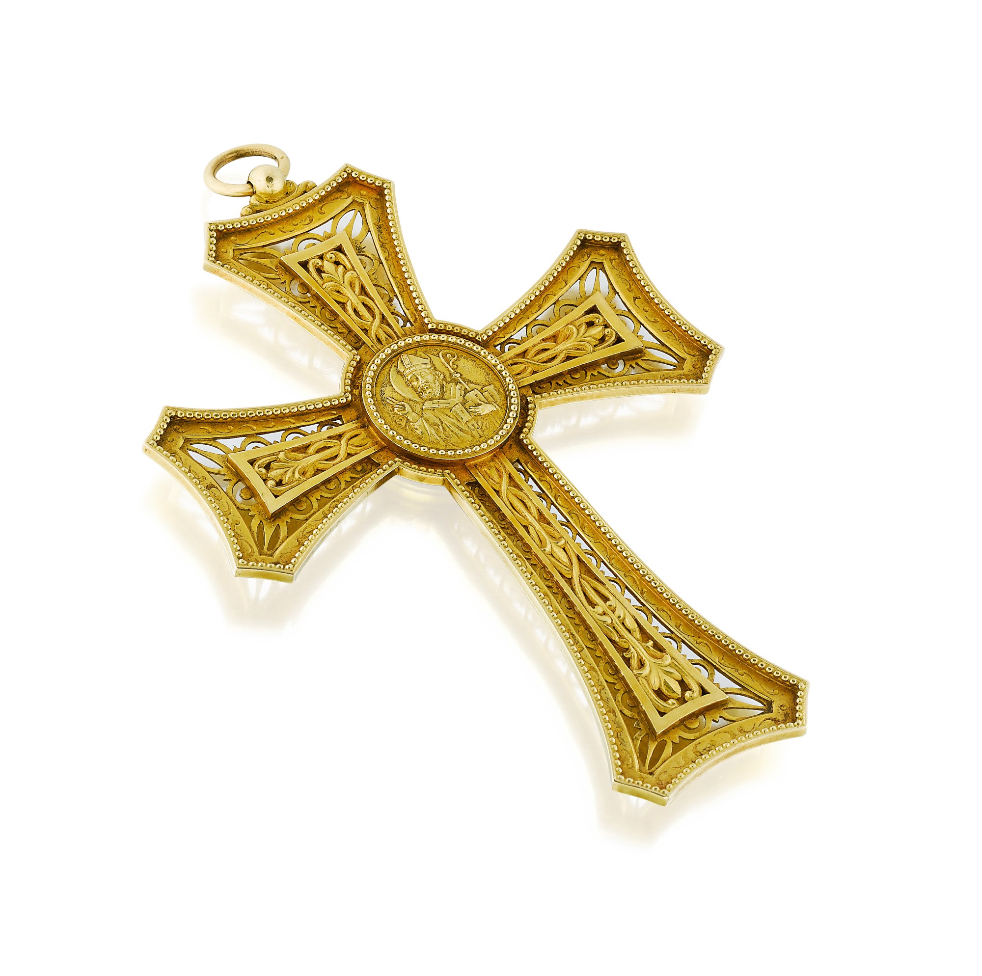 Croix d'évêque or | Gold bishop cross | Fine Jewels | 2021 | Sotheby's