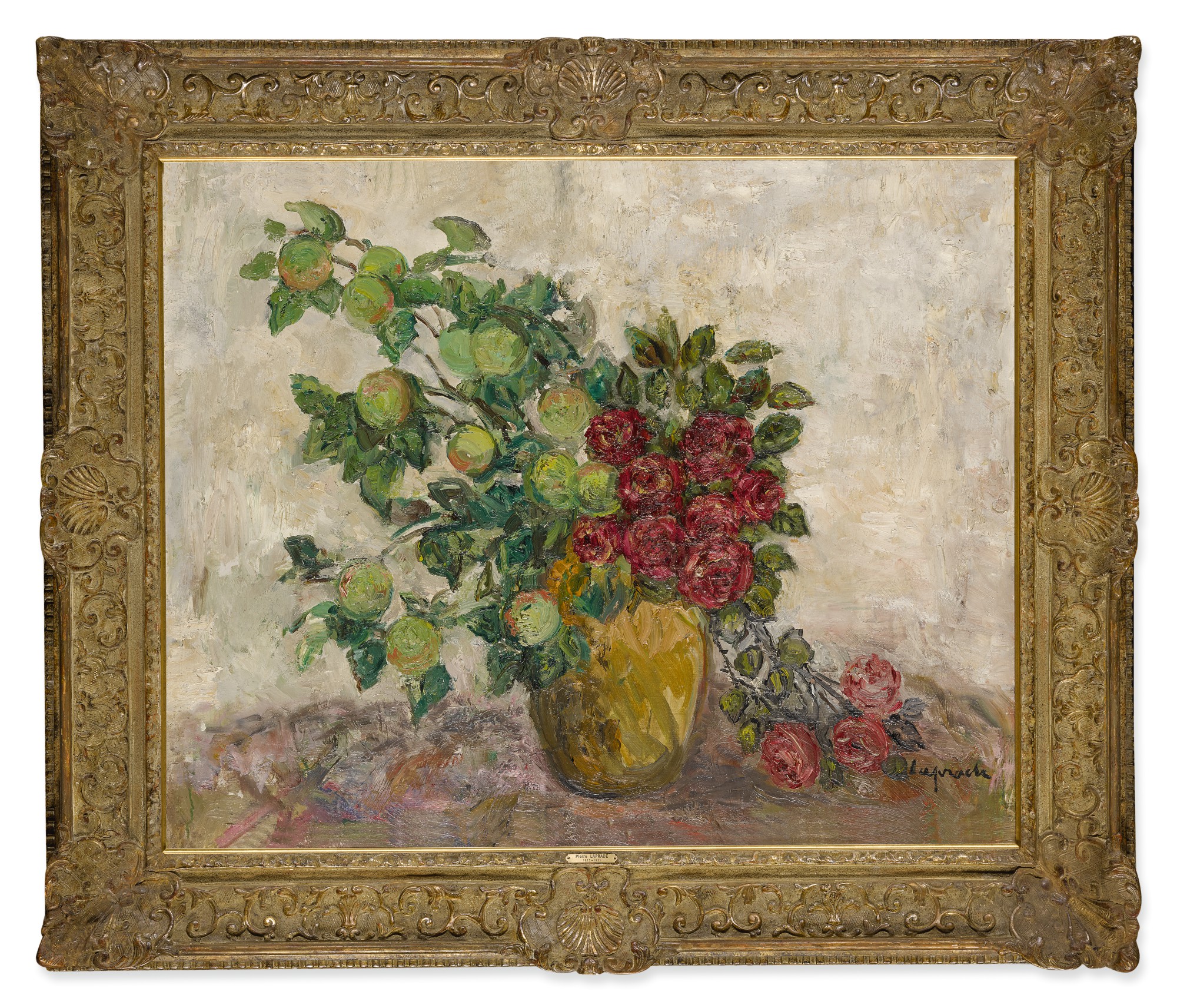 PIERRE LAPRADE | ROSES ROUGES | Impressionist and Modern Art Online ...