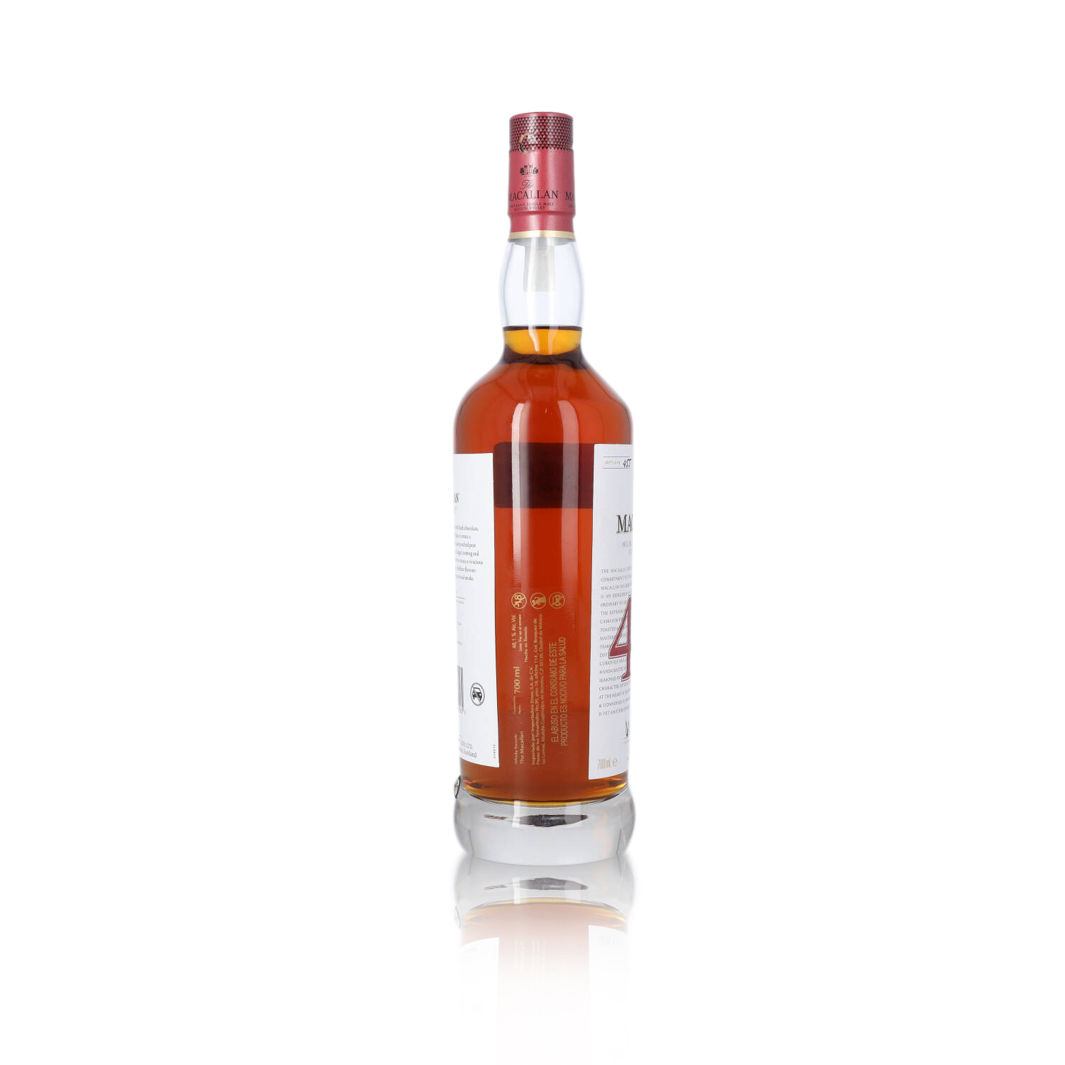 The Macallan The Red Collection 40 Year Old 48.1 abv NV (1 BT 70cl ...