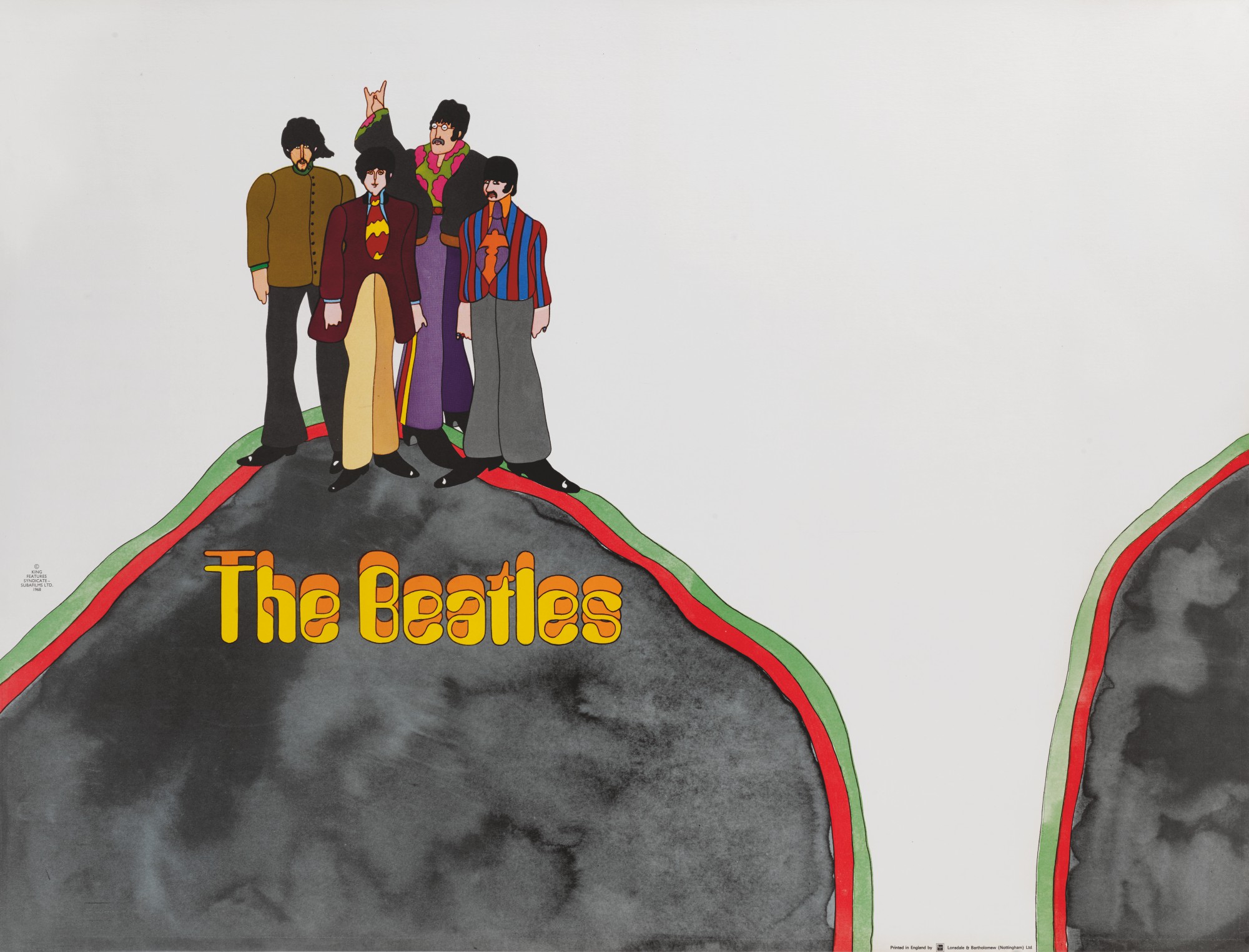YELLOW SUBMARINE (1968) FIRST ADVANCE POSTER, BRITISH | Original Film ...