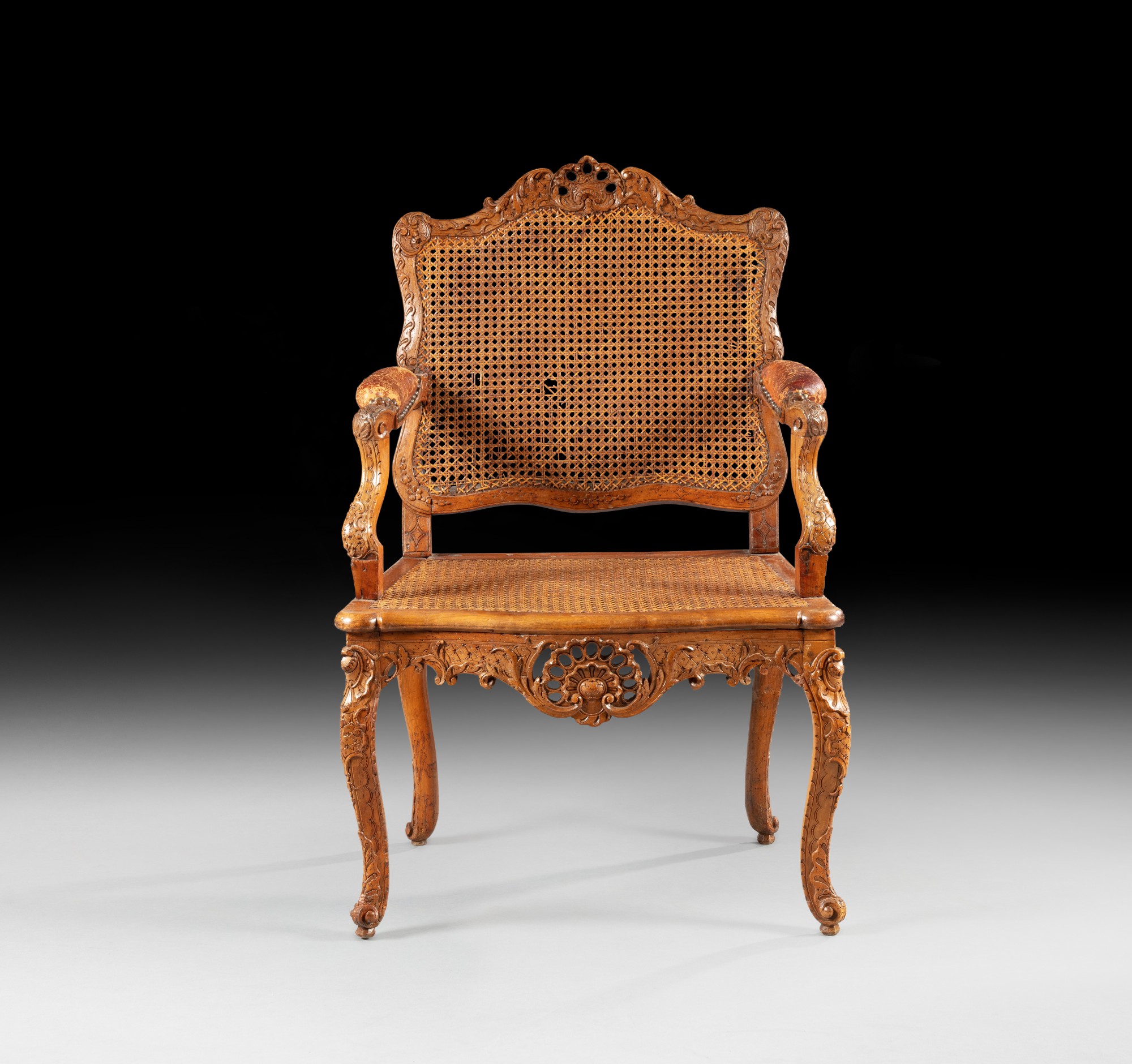 A carved beechwood fauteuil, French Régence, circa 1715 | Fauteuil à ...